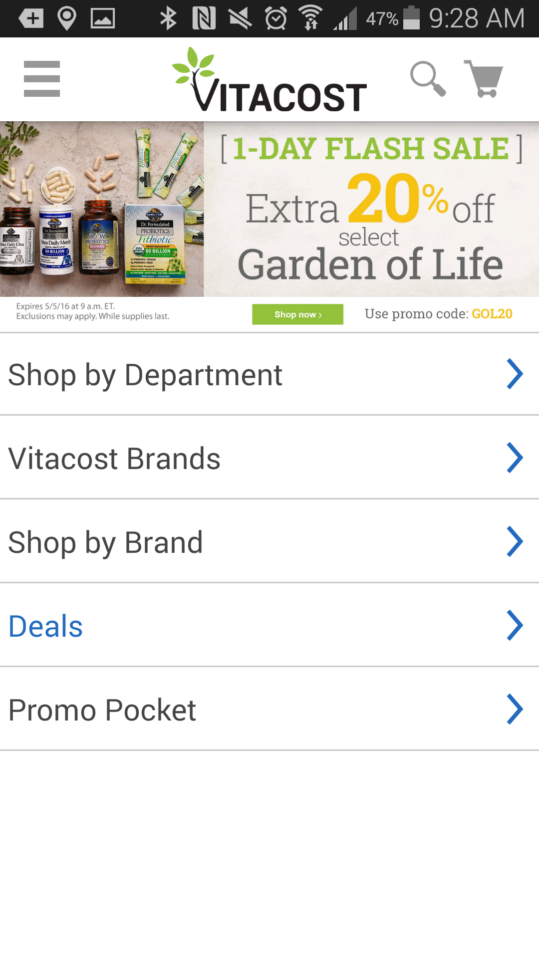Vitacost - App on Amazon Appstore