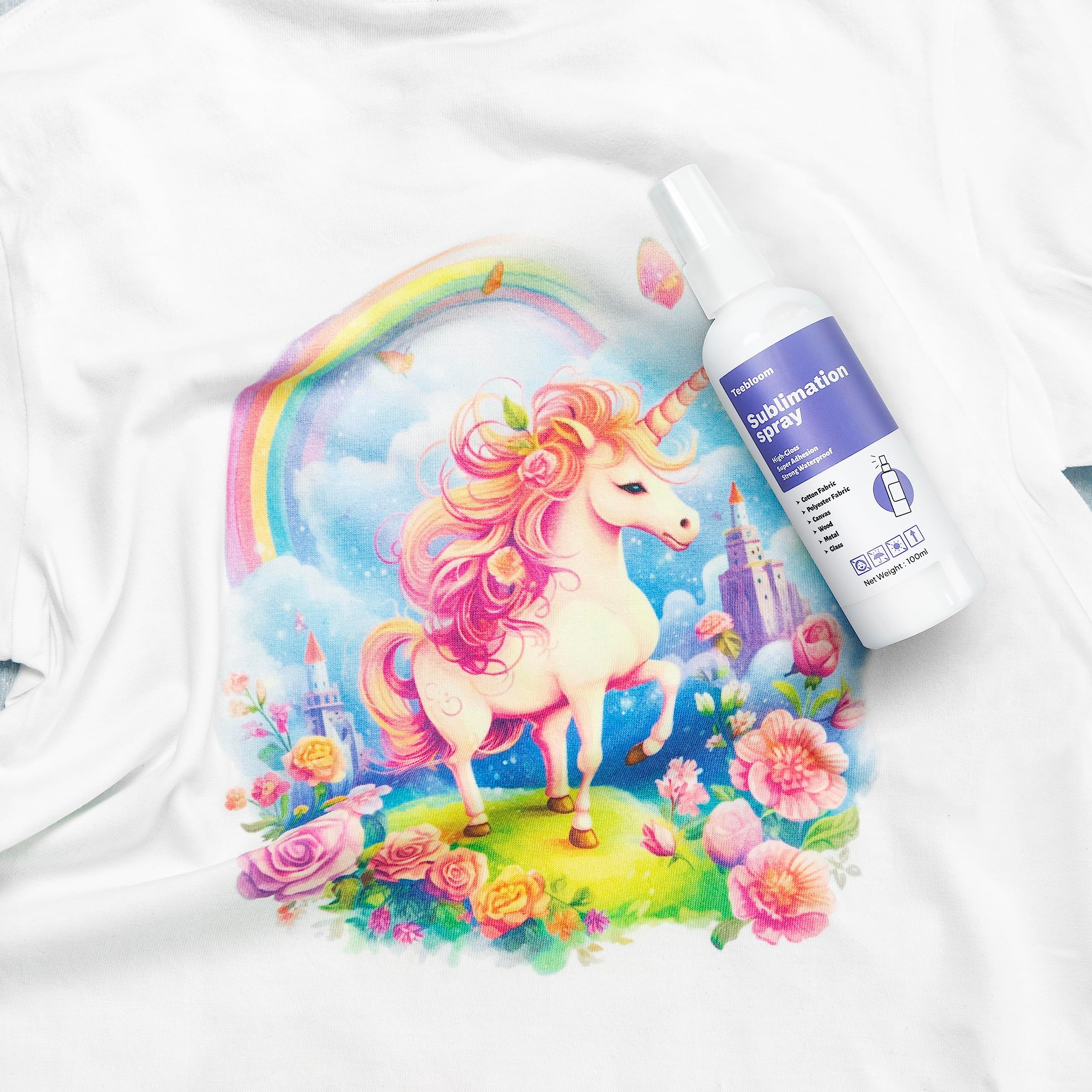 Amazon.com: 2x100ml Sublimation Spray, Sublimation Coating Spray for ...