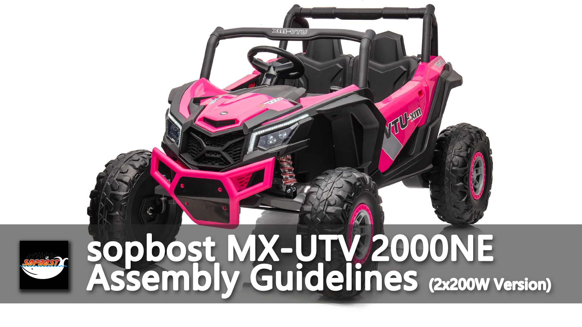 Watch sopbost MX-UTV 2000NE Assembly Guidelines ﹙2x200W Version﹚ on ...