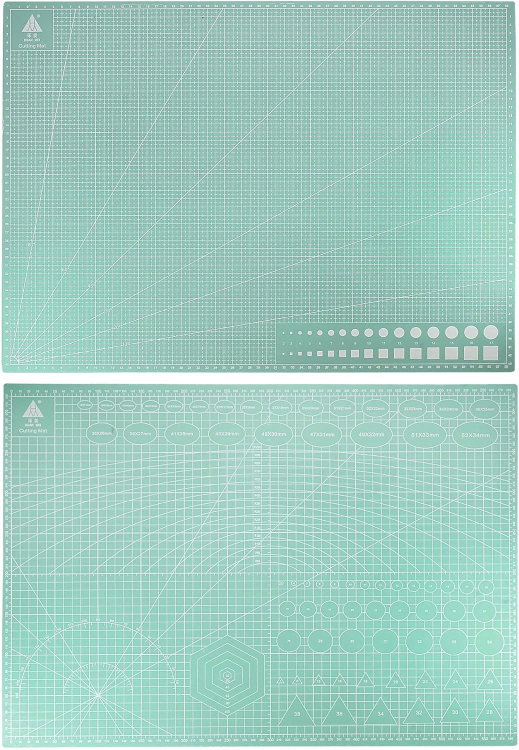 Amazon.com: MECCANIXITY Cutting Mats 24" x 36" Rotary Fabric Mat Self ...