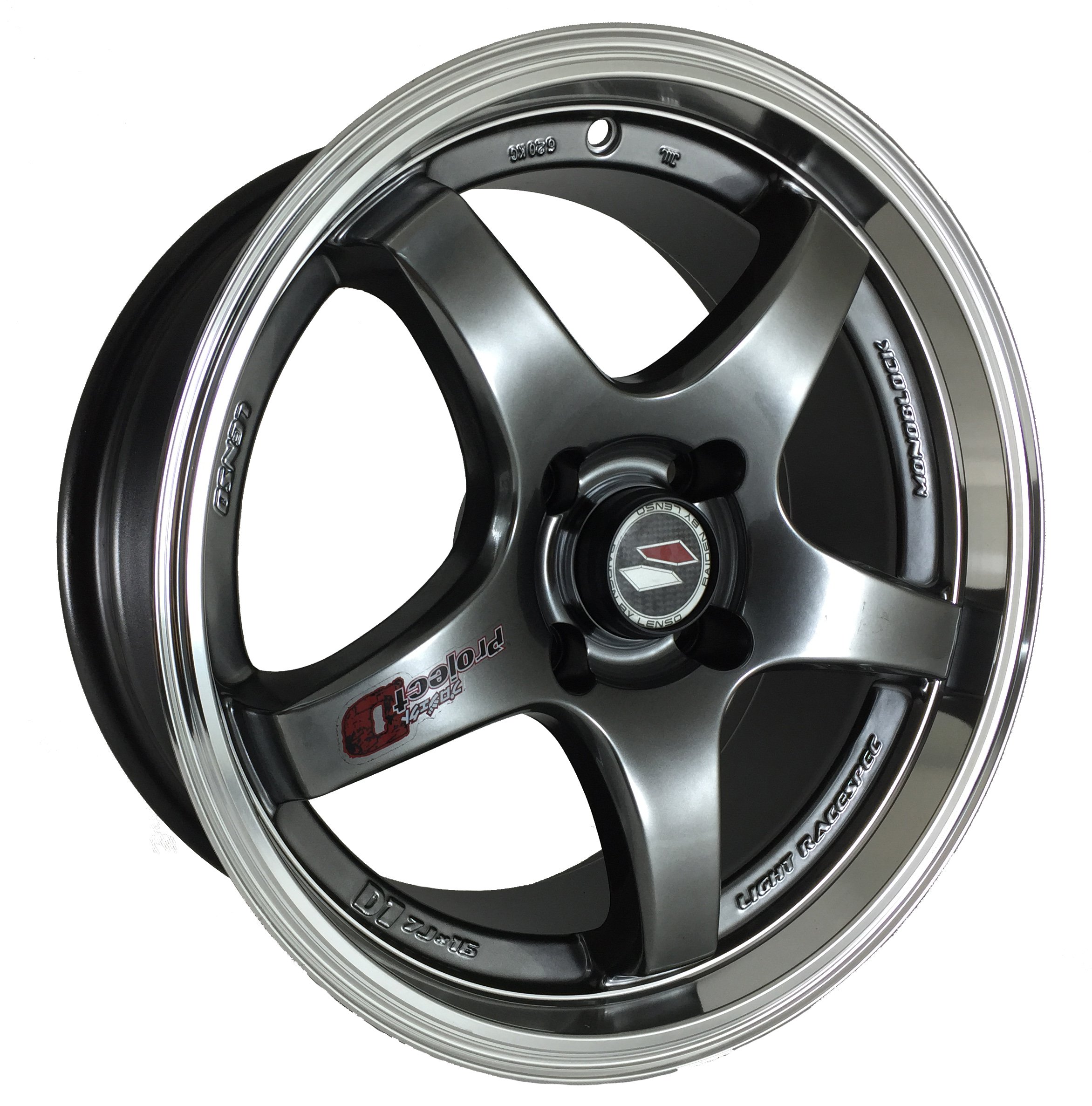 Buy King of Rims Original 16" inch Lenso Project D01 wheel for Peugeot ...