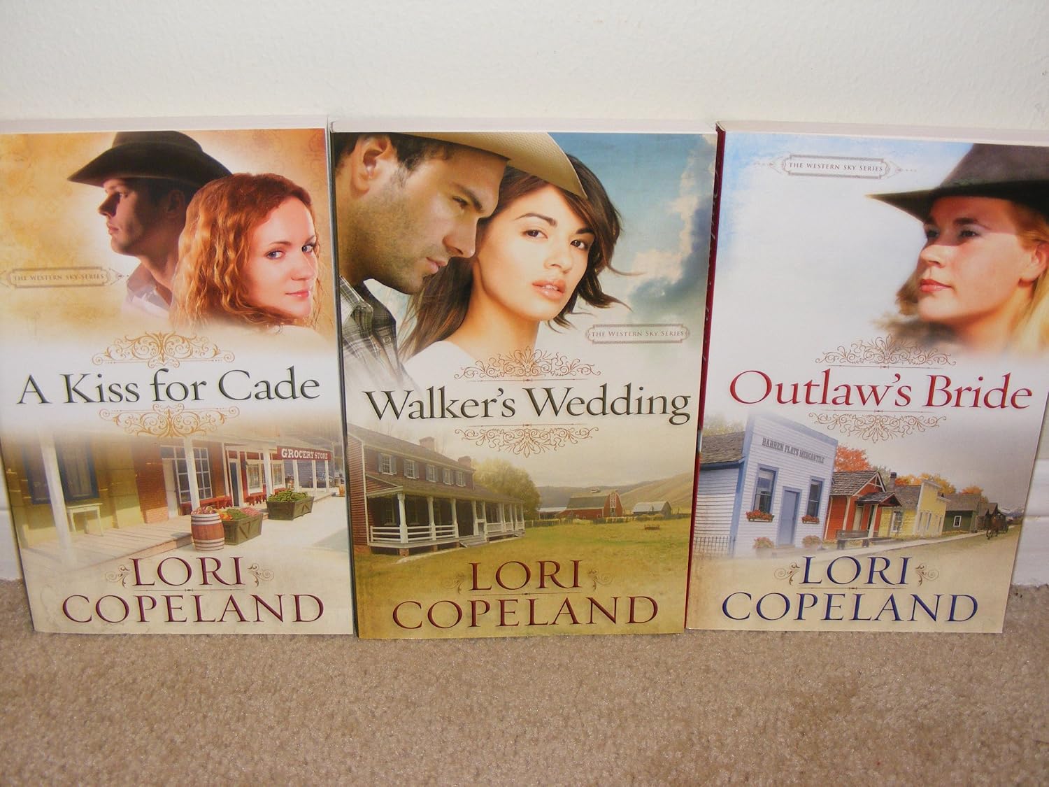 The Western Sky series**A Kiss For Cade, Outlaw's Bride, Walker's ...