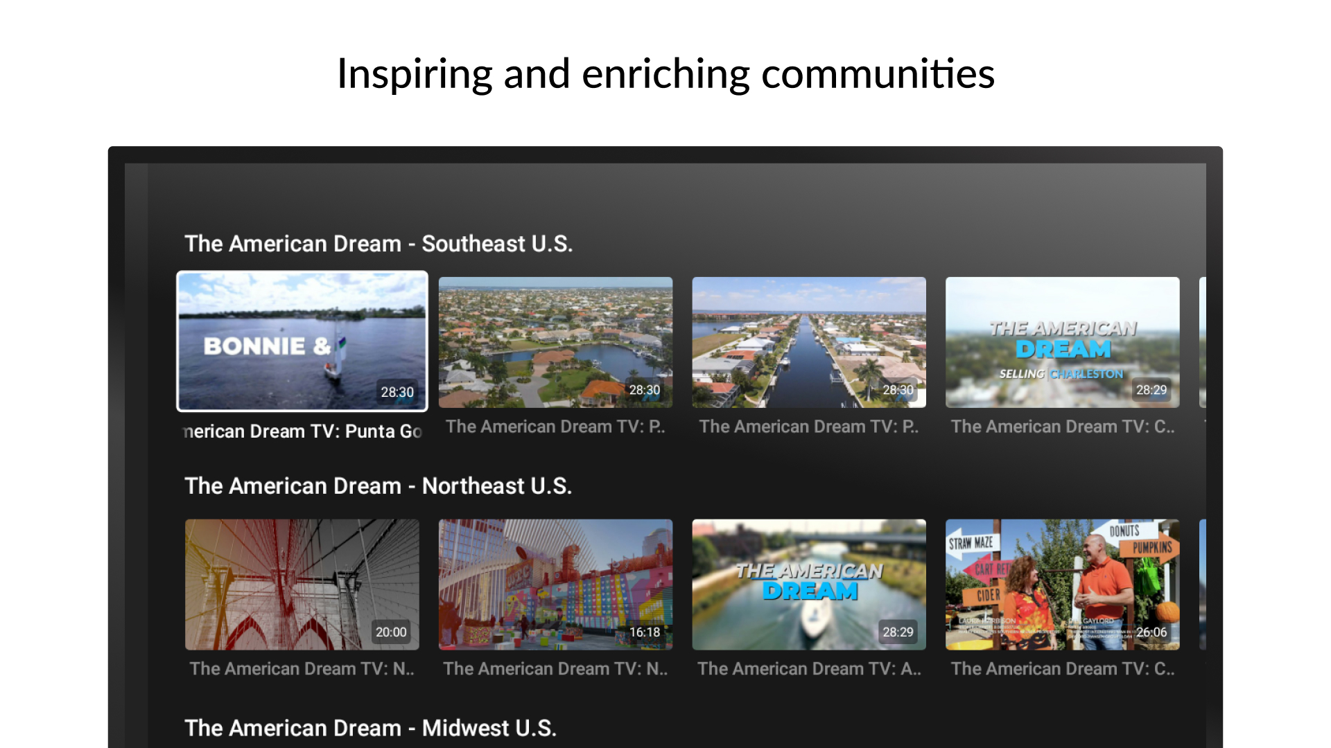 The American Dream TV - App on Amazon Appstore