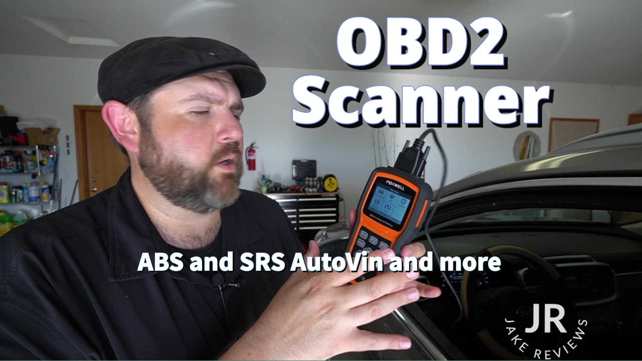 Watch Foxwell OBD2 scanner tool with extra features and tools on Amazon Live