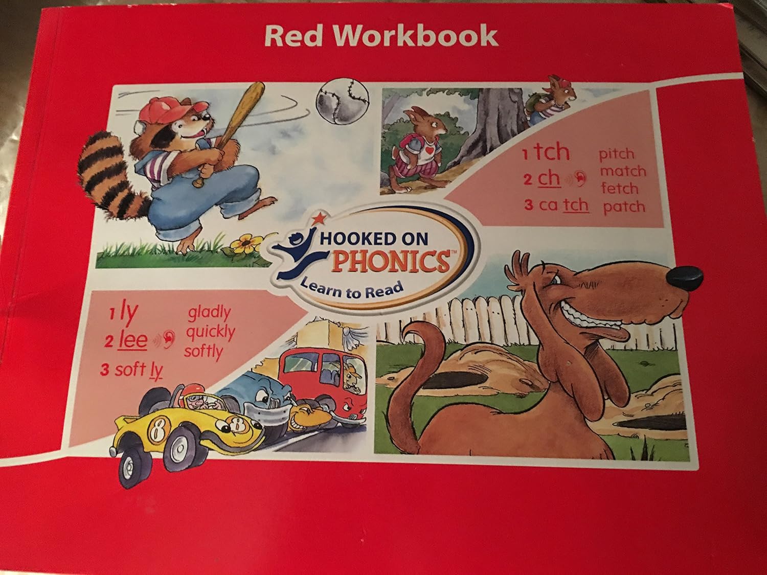 Hooked On Phonics Red Workbook: Hooked on Phonics: Amazon.com: Books