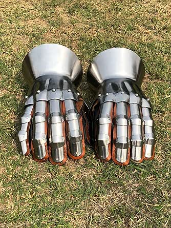 Amazon.com: ARTIZANSTORE Medieval Functional Large 18 G Steel Princely ...