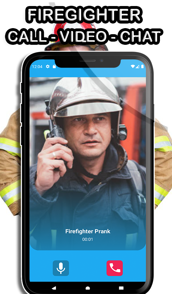 fake call Firefighter - Incoming voice & Video from Firefighter and ...