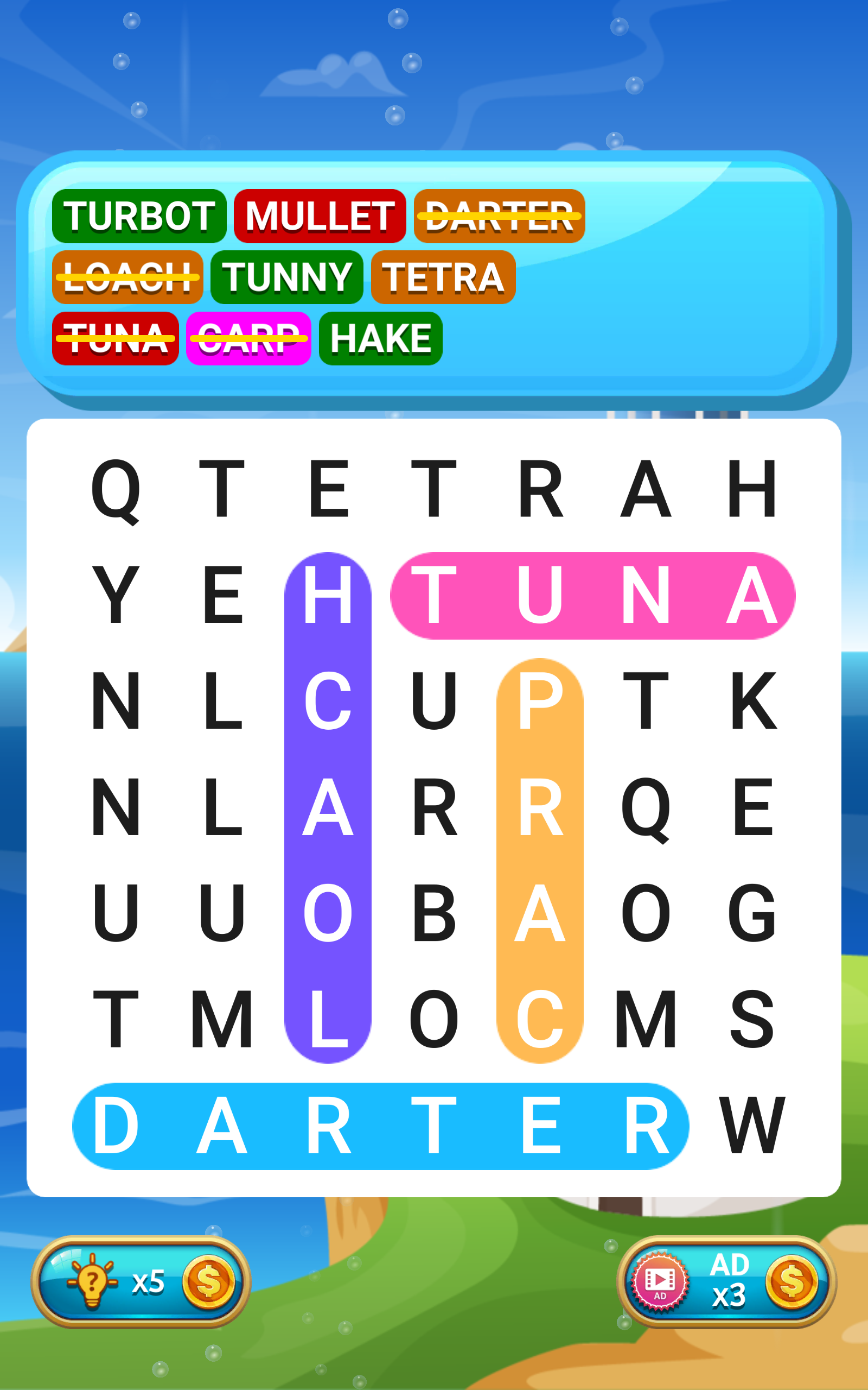 Word Search Kids Game - App on Amazon Appstore