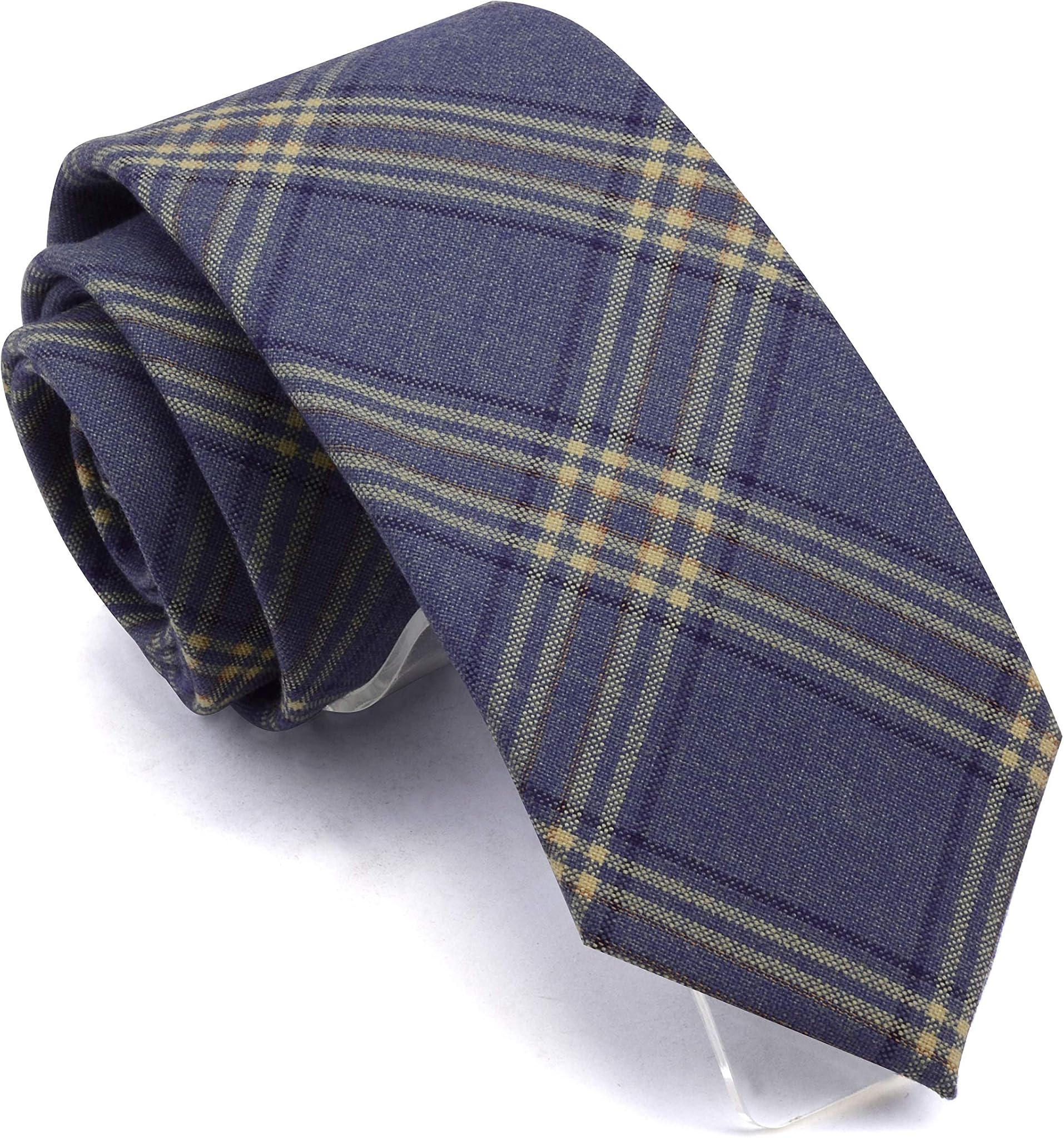 Gusleson 2 8 7cm Plaid Striped Necktie Tartan Woven Tr | Desertcart INDIA