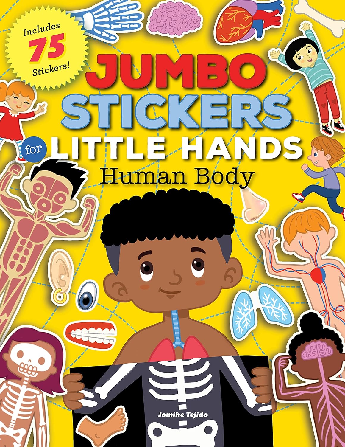 Jumbo Stickers for Little Hands: Human Body: Includes 75 Stickers ...