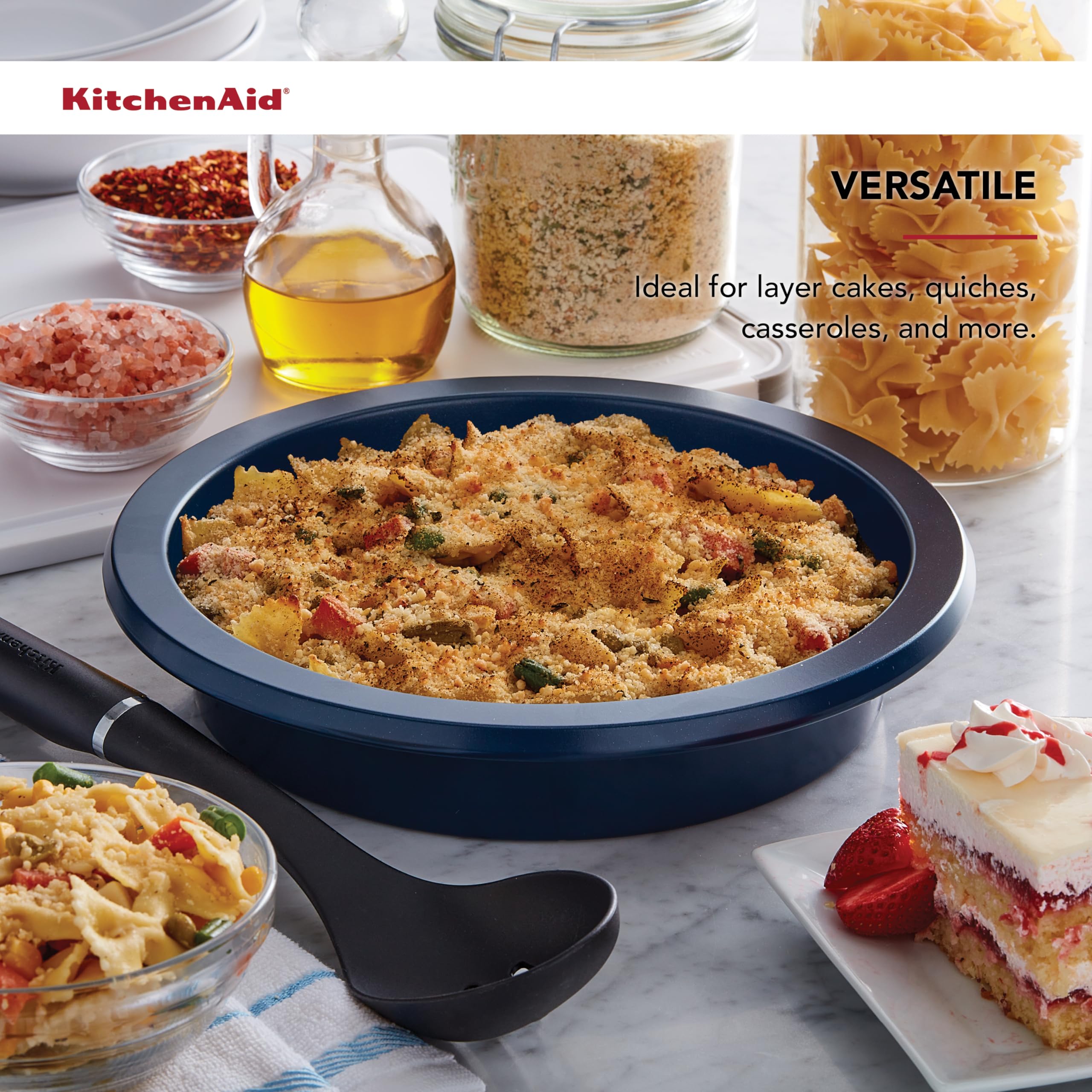 Snapklik.com : KitchenAid Nonstick Round Cake Pan