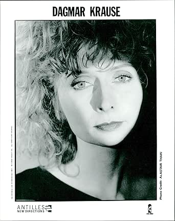 Vintage photo of Portrait of German singer Dagmar Krause : Amazon.co.uk ...