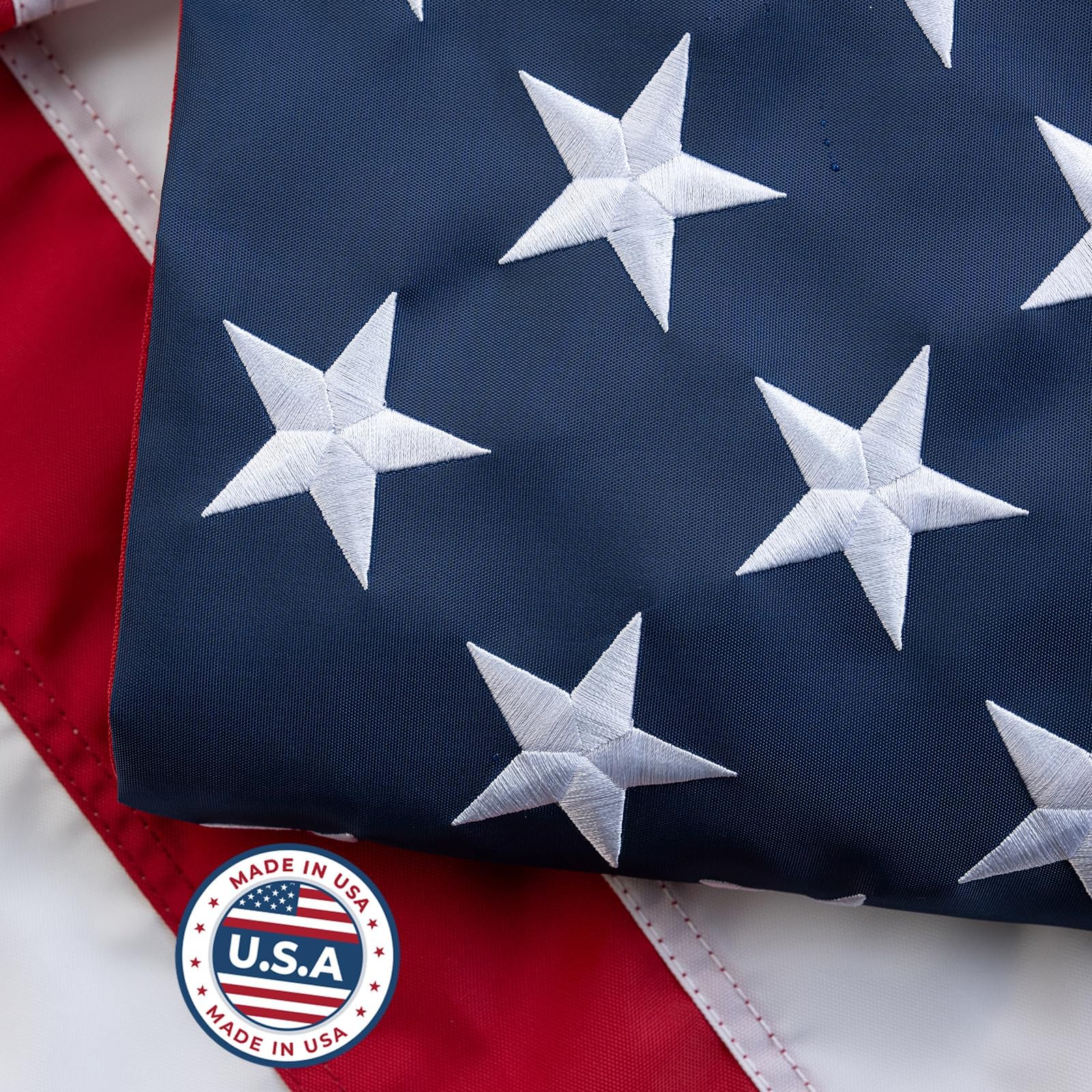 Amazon.com : TOPFLAGS Cotton American Flag 4x6 Ft Made in USA TearProof ...