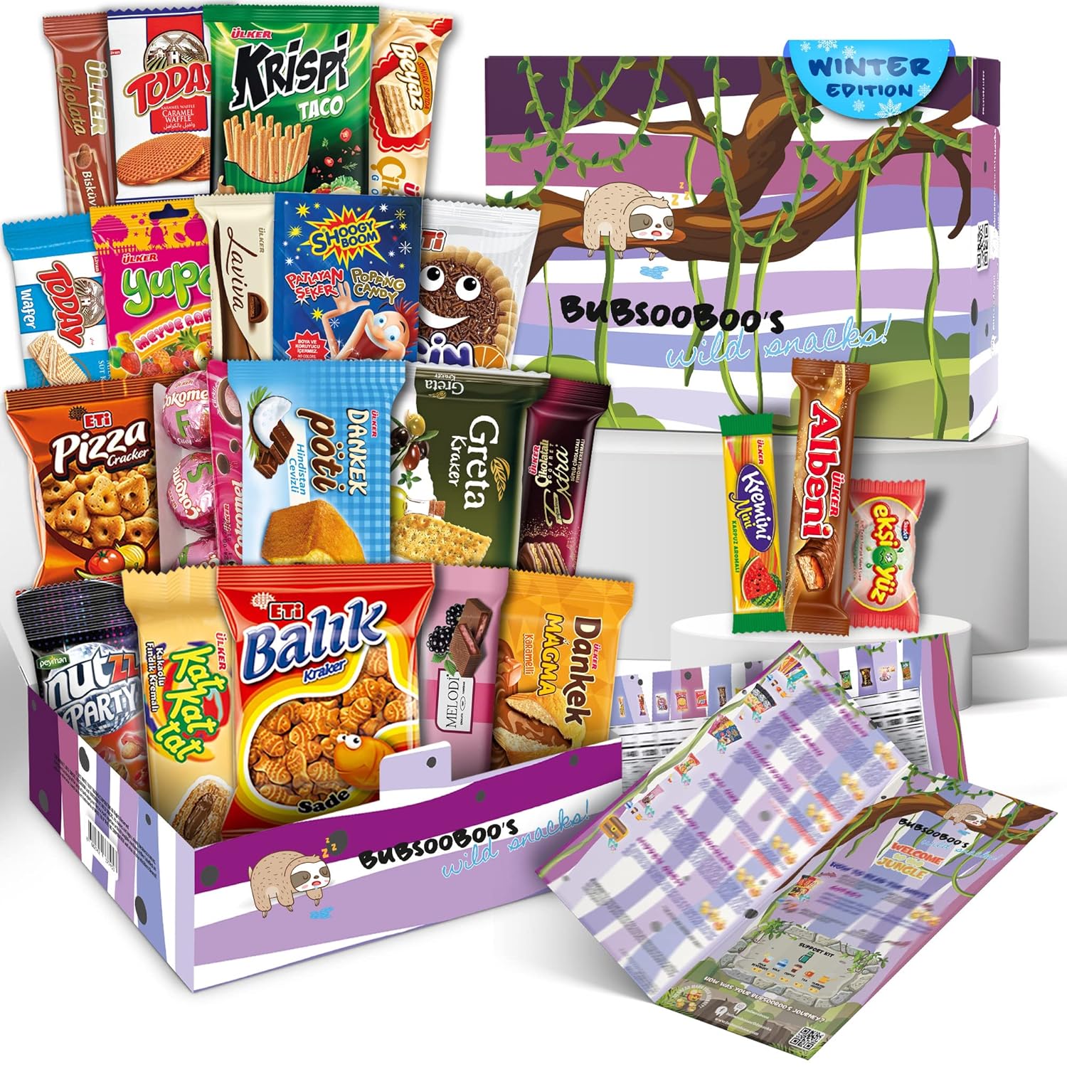 Buy Maxi International Snack Box (Rainforest Themed) | Snacks Variety ...