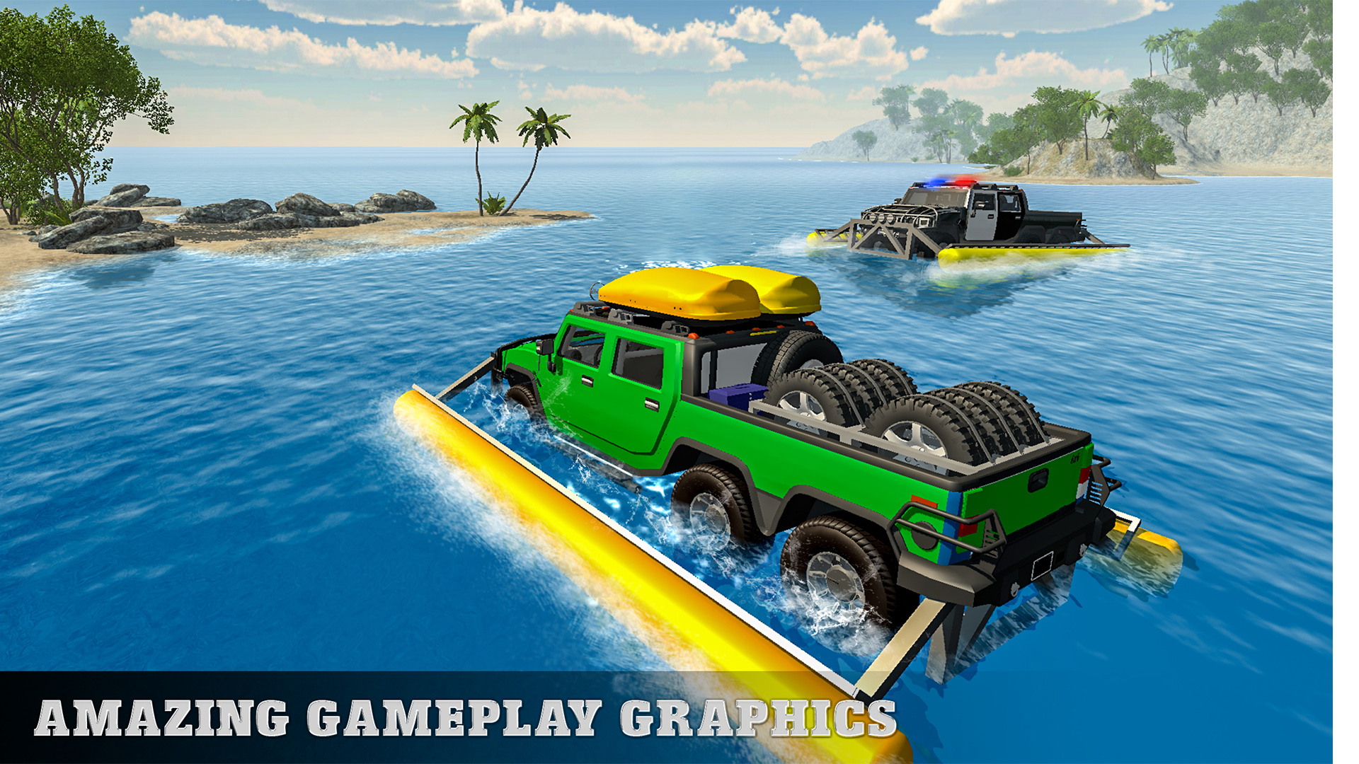 Offroad Police Transport Truck Simulator 3d - Open World Policeman Car ...