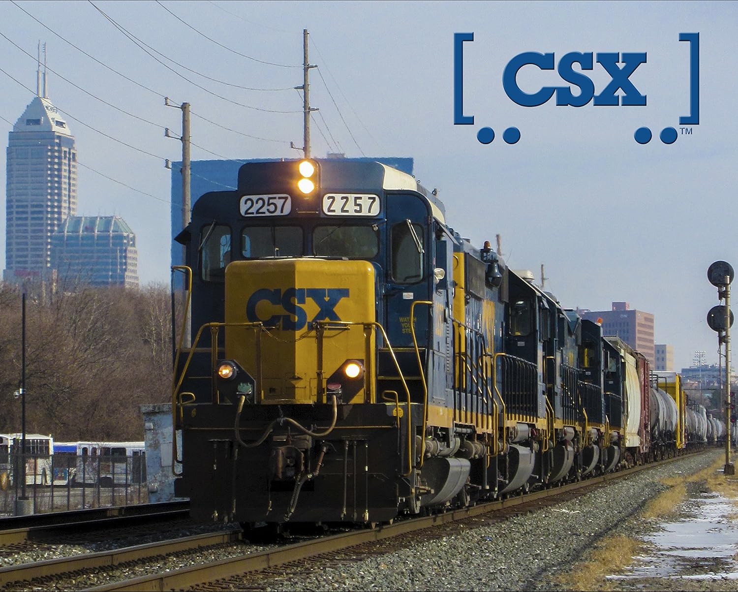 Amazon.com: CSX GP30 in Indianapolis 8" x 10" Metal Sign : Home & Kitchen