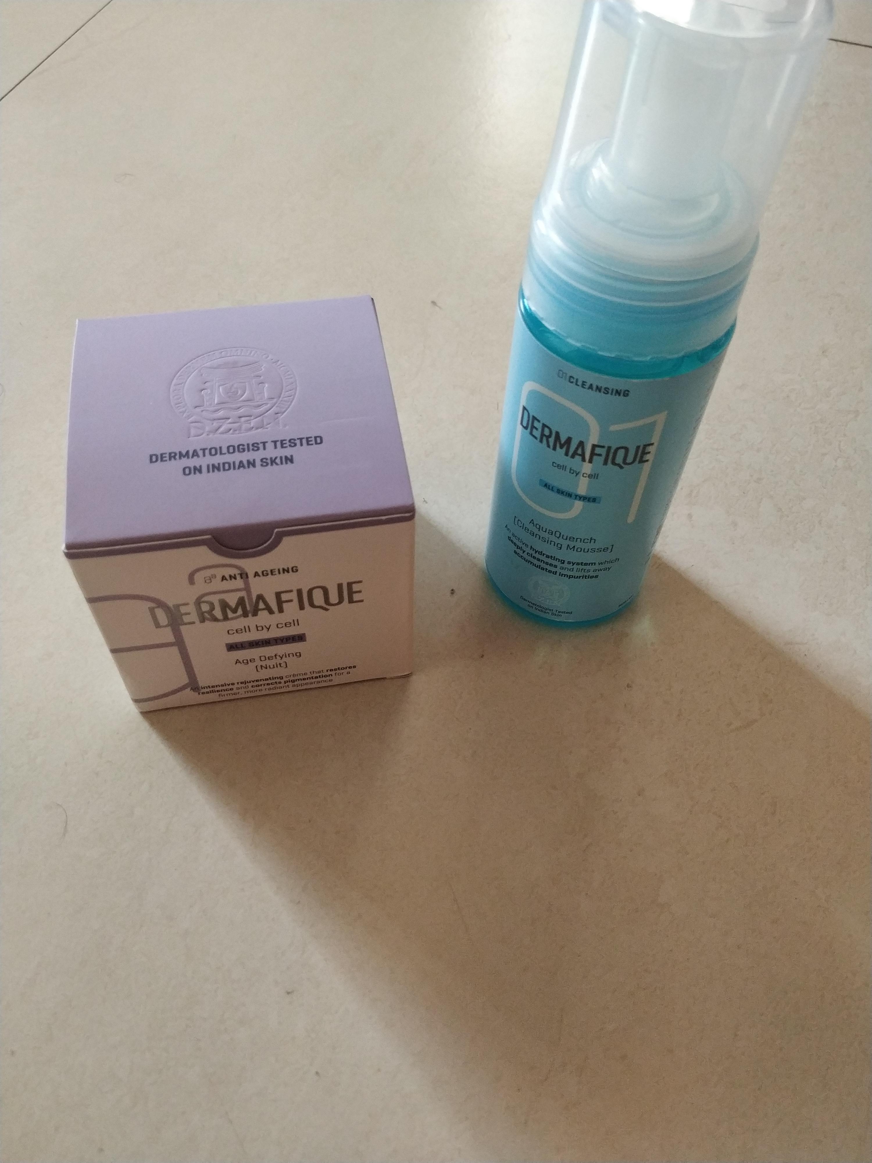 Dermafique Age Defying Nuit Cream – 50g, Boosts Cell Regeneration and ...