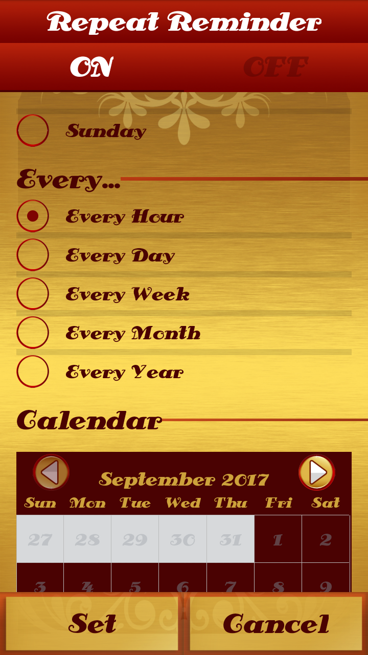 Important Dates Reminder - App on Amazon Appstore