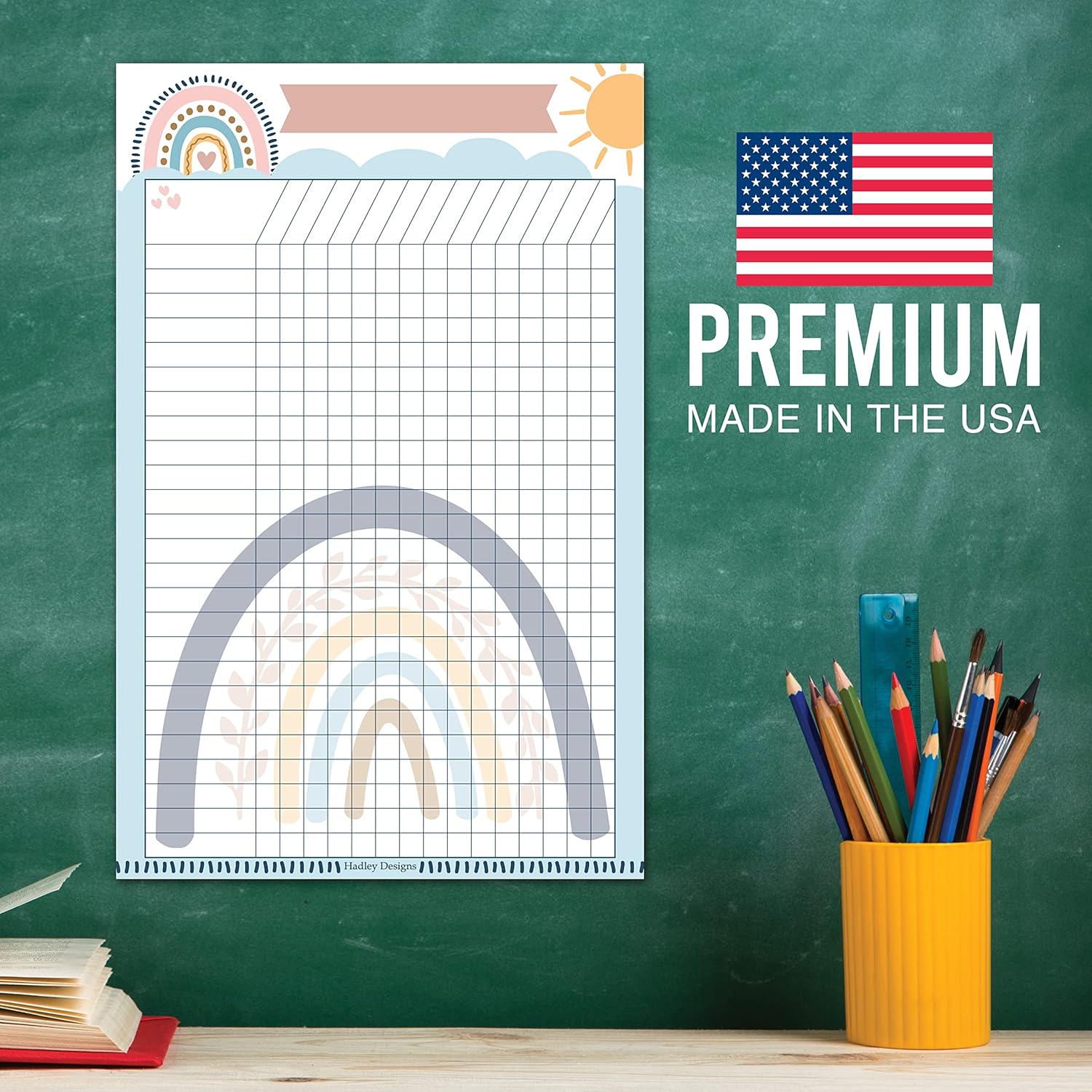 Boho Classroom Incentive Chart - Homework, Attendance, Behavior ...