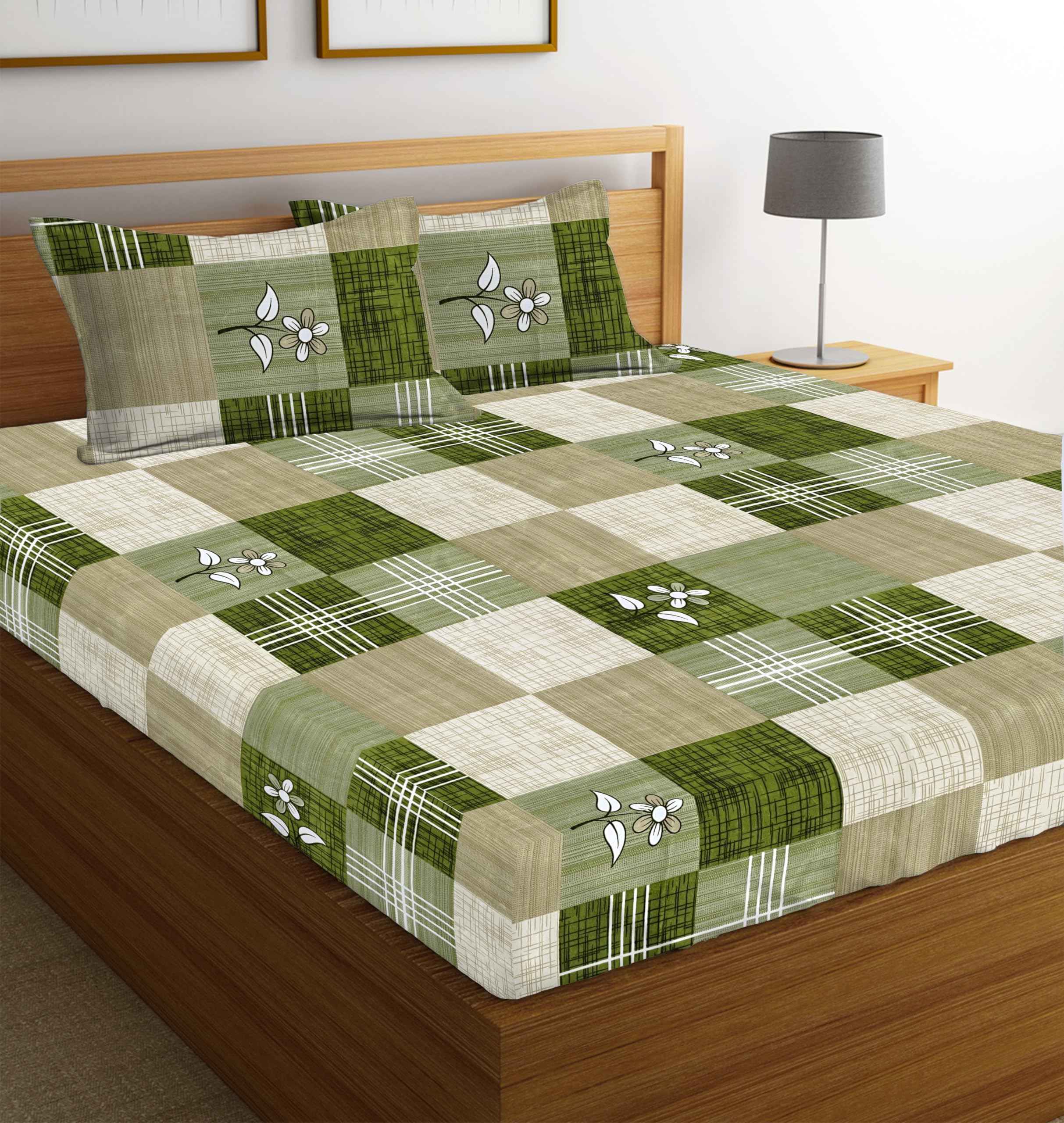 Buy BSB HOME Aspire Collections 100% Microfiber Feel Double/Queen Size ...