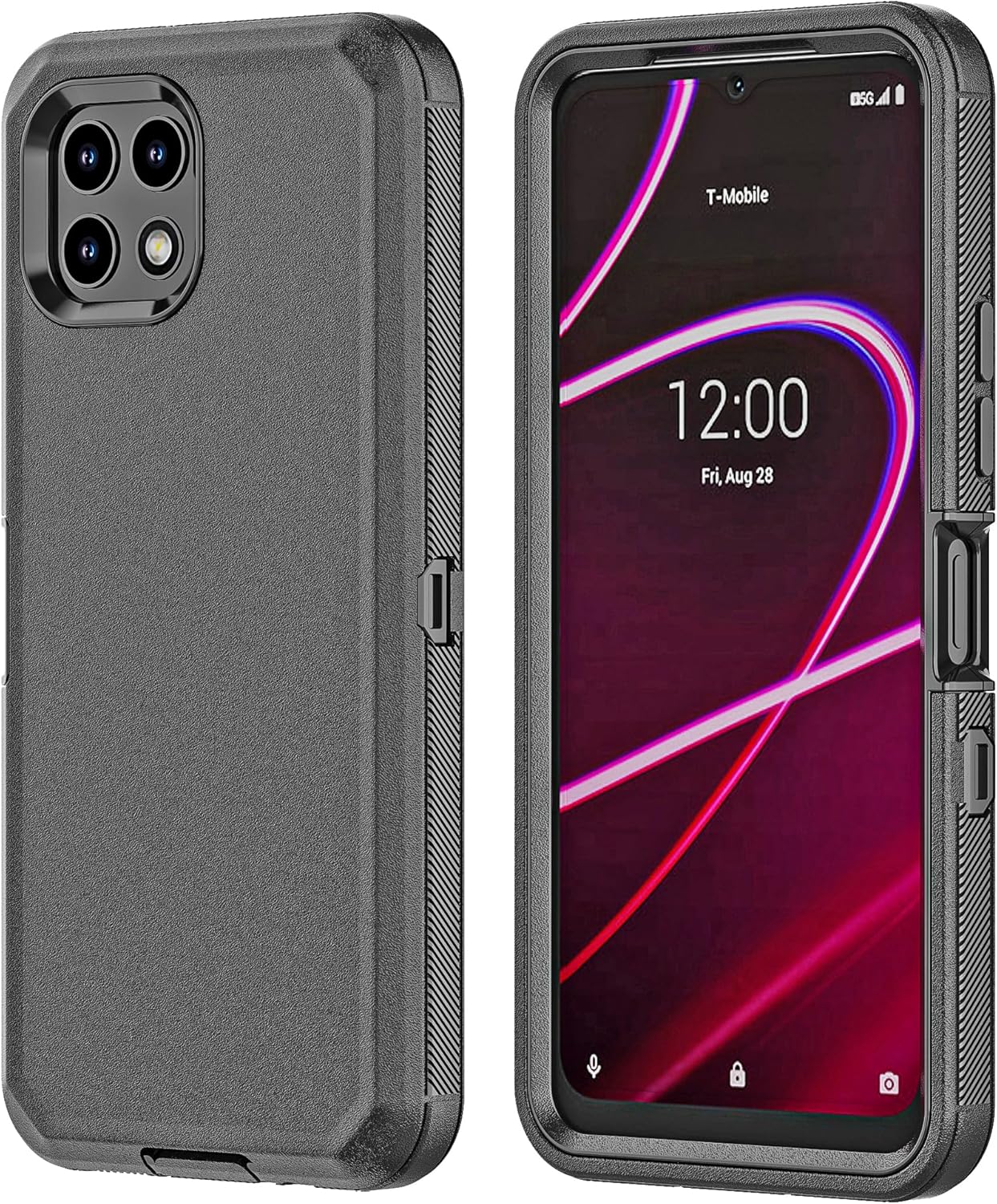Amazon.com: Anloes Case for T-Mobile Revvl 7 Pro 5G, Phone Case Heavy ...