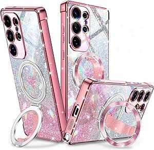 Amazon.com: Silverback for Samsung Galaxy S25 Ultra Case with Soft Silicone Grip and O-Ring ...