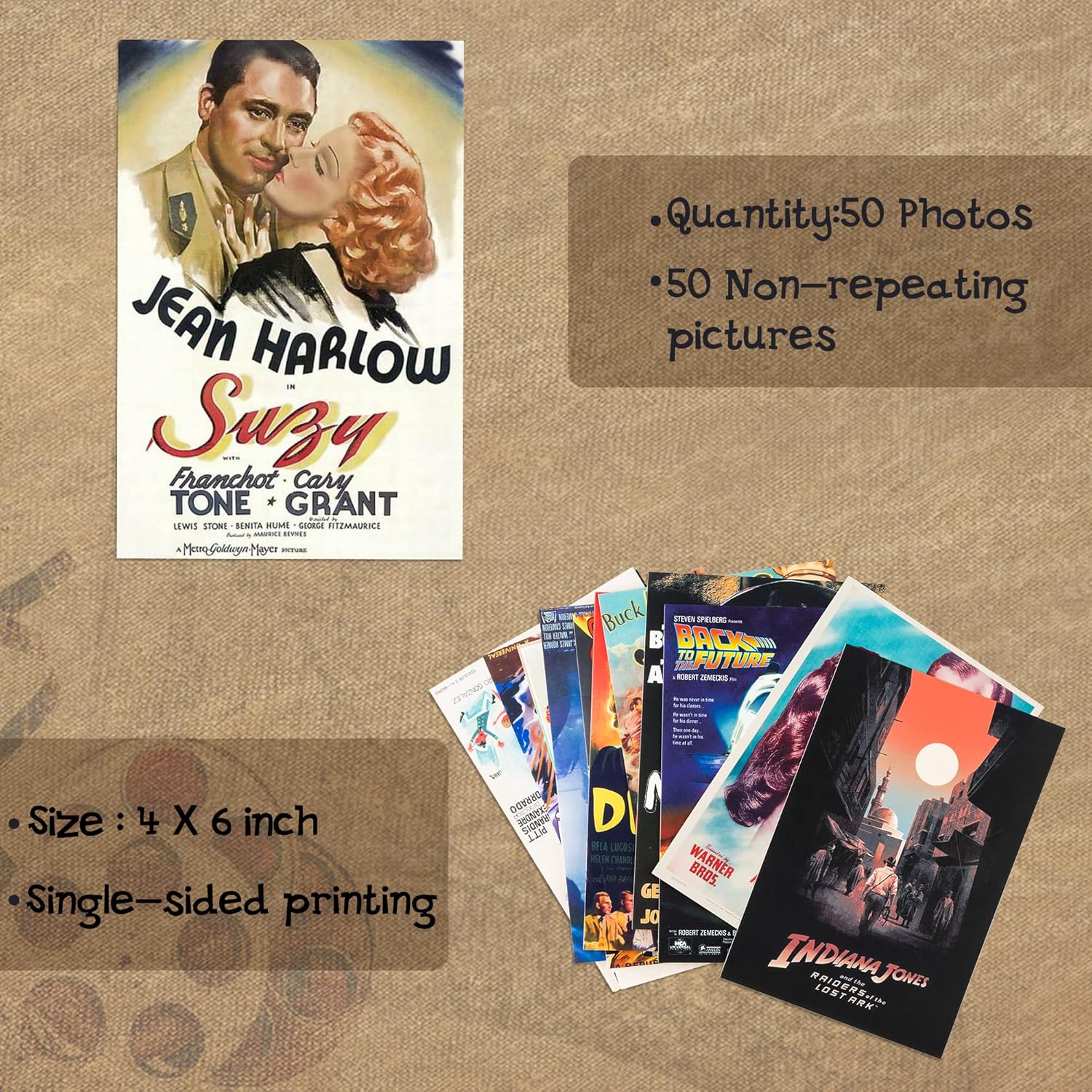 Retro Movie Wall Collage Kit - 50 Art Posters for Australia | Ubuy