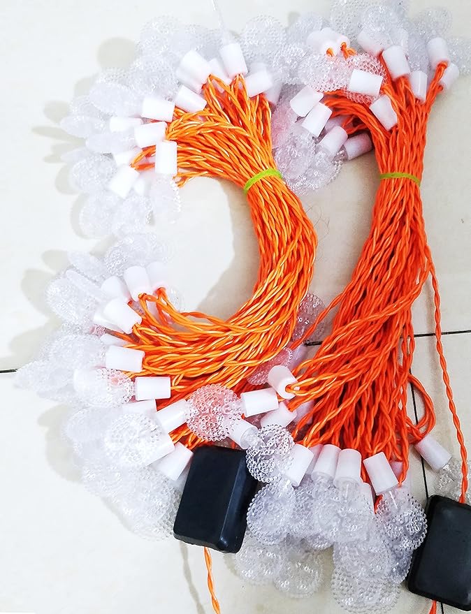 Buy New (Saffron) Orange (in Hindi;-kesari ya bhagwa rang) Color 5 mm ...