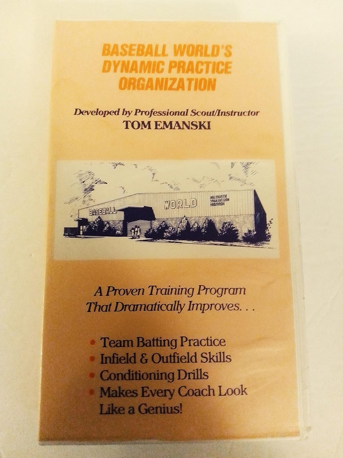 Baseball World's Dynamic Practice Orginization(vhs Video): Tom Emanski: Amazon.com: Books