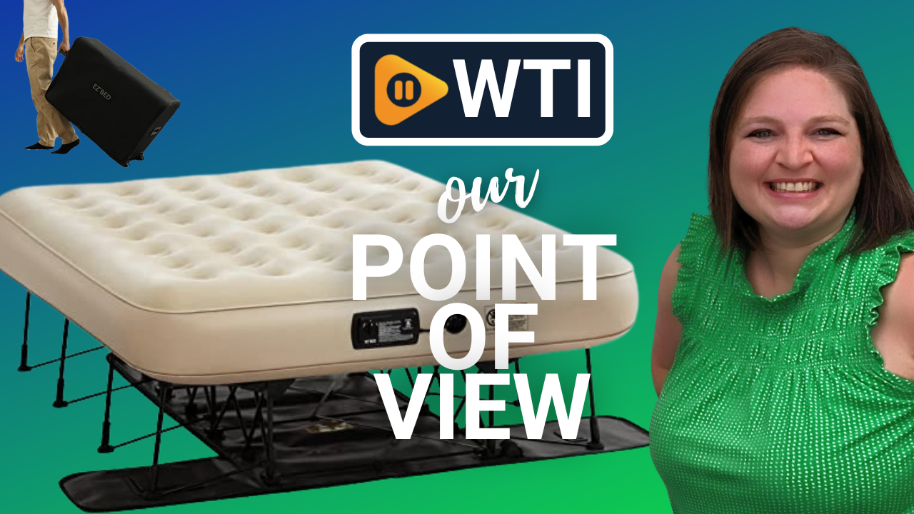 Watch Our Point of View on the EZ Air Mattress on Amazon Live