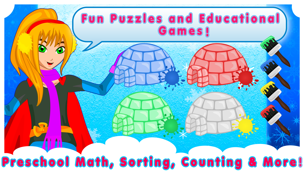 Frozen Preschool Princess - Free Educational Games for kids & Toddlers ...