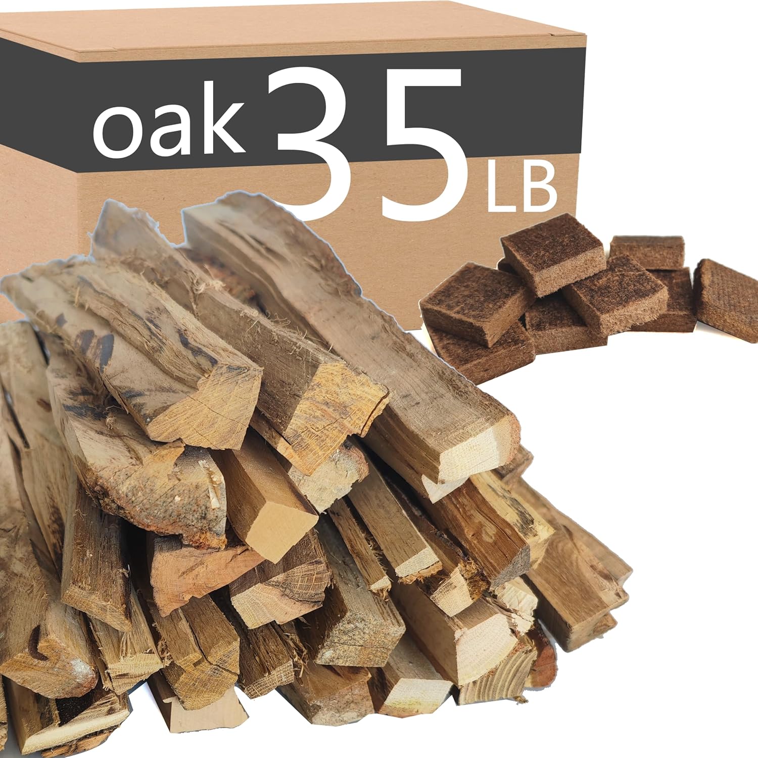 Amazon.com : Pizza Oven Wood - Natural Kiln Dried Cooking Wood Mini ...