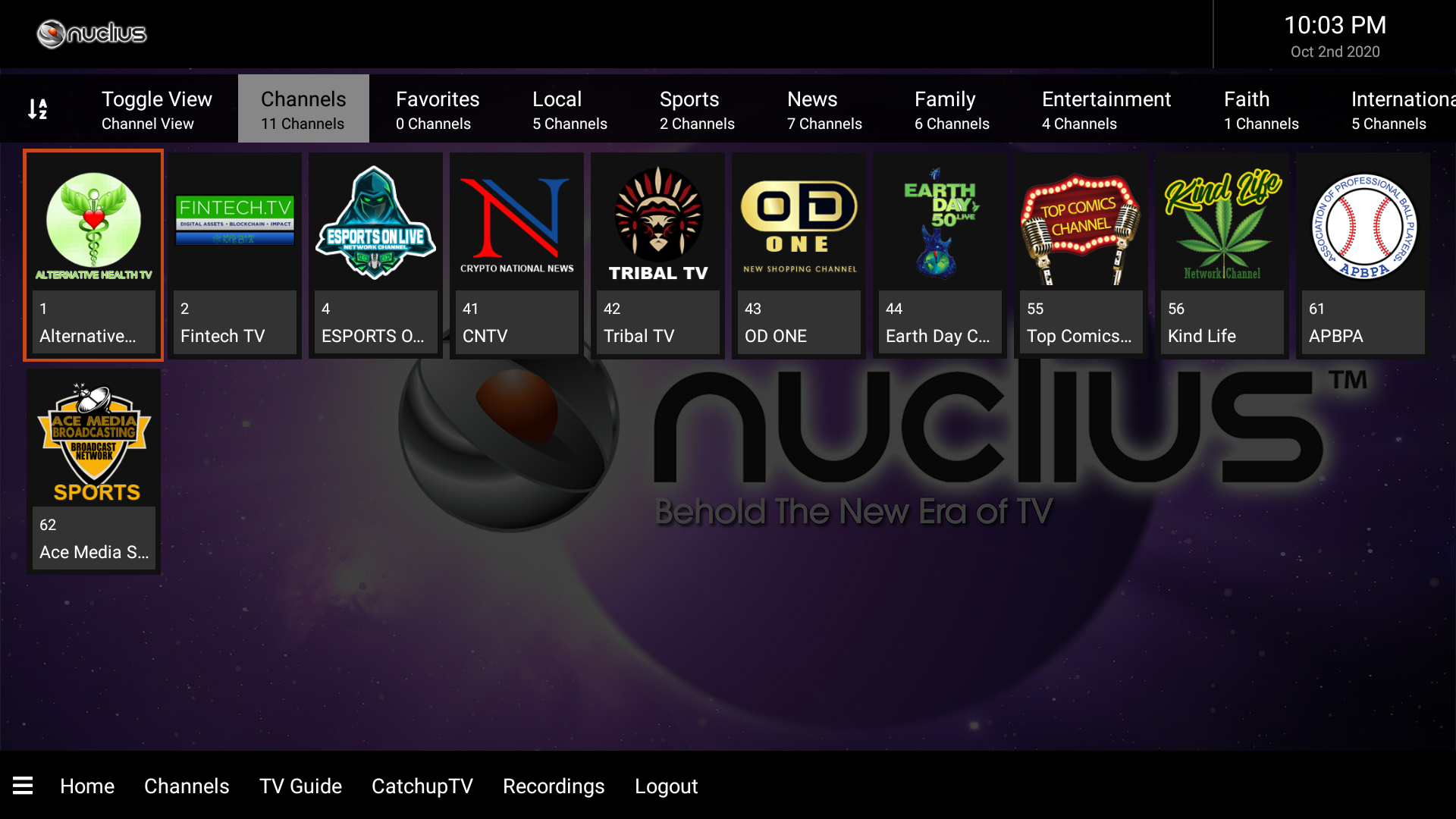 Nuclius TV - Stream Live TV & Movies - App on Amazon Appstore
