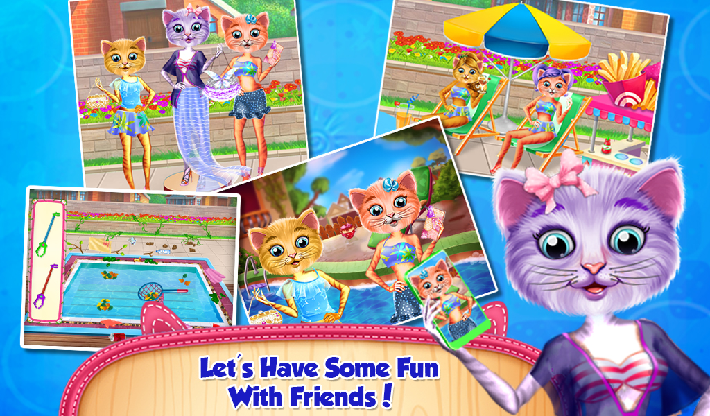 Baby Kitty Swimming Pool Party - App on Amazon Appstore