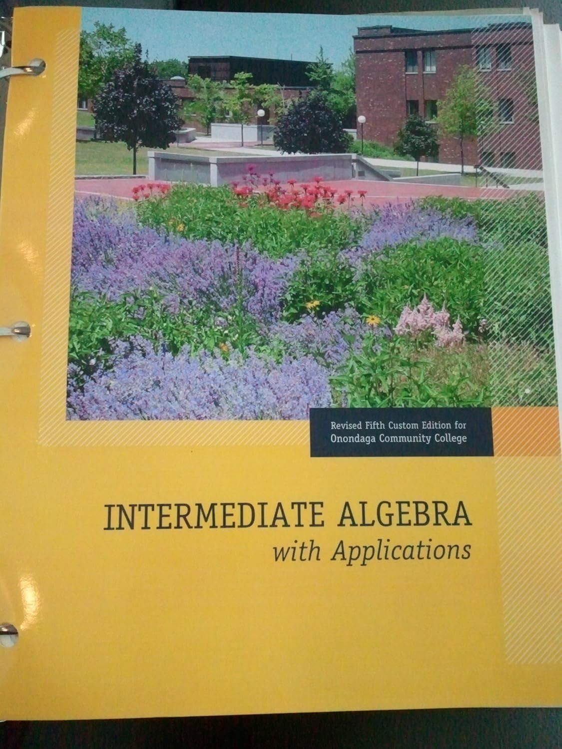 Intermediate Algebra with Applications Custom Fifth Edition: Pearson ...