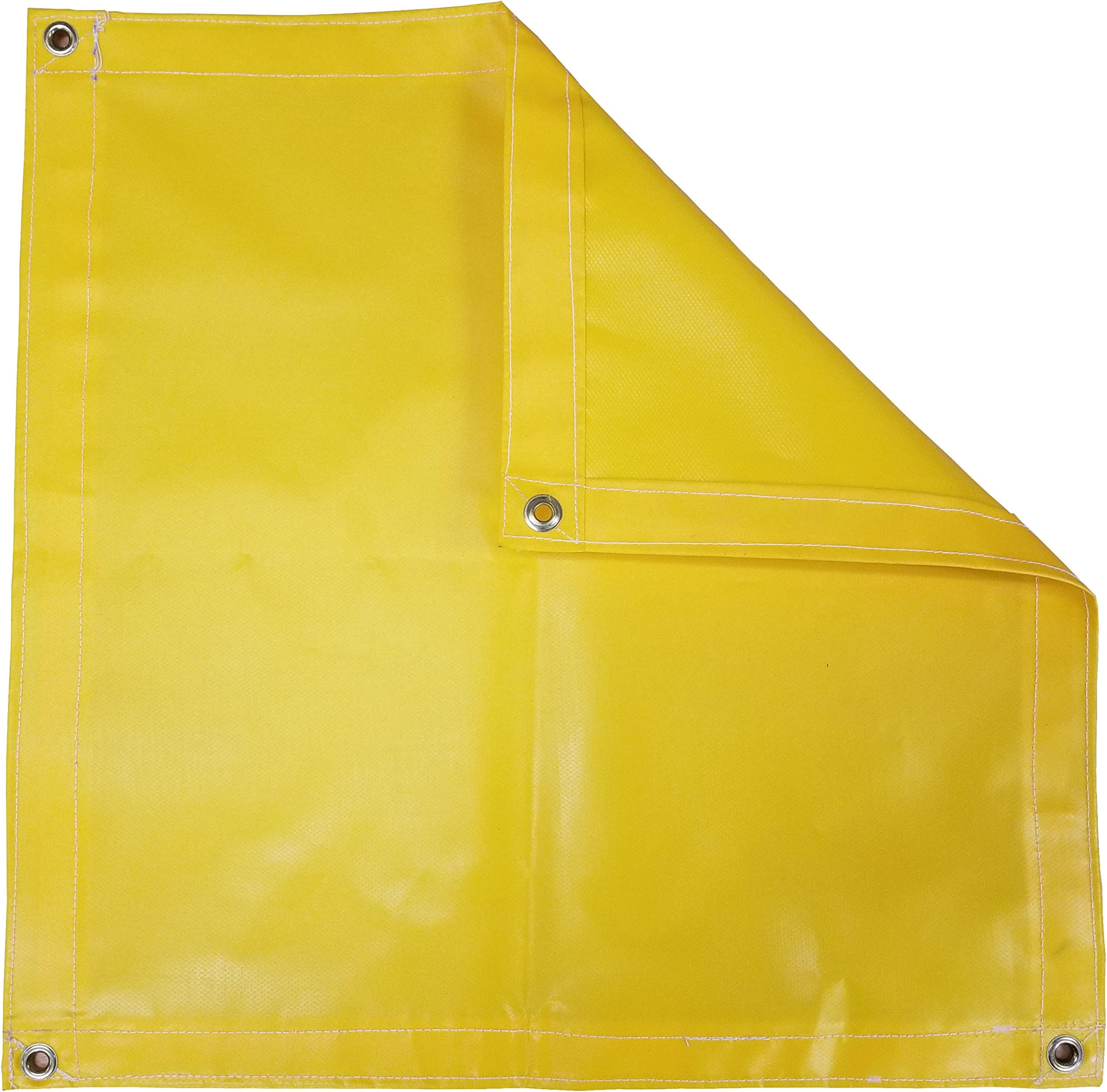 8 Ft X 10 Ft High Visibility Yellow Tarp - 3.3 Oz. - Amazon.com