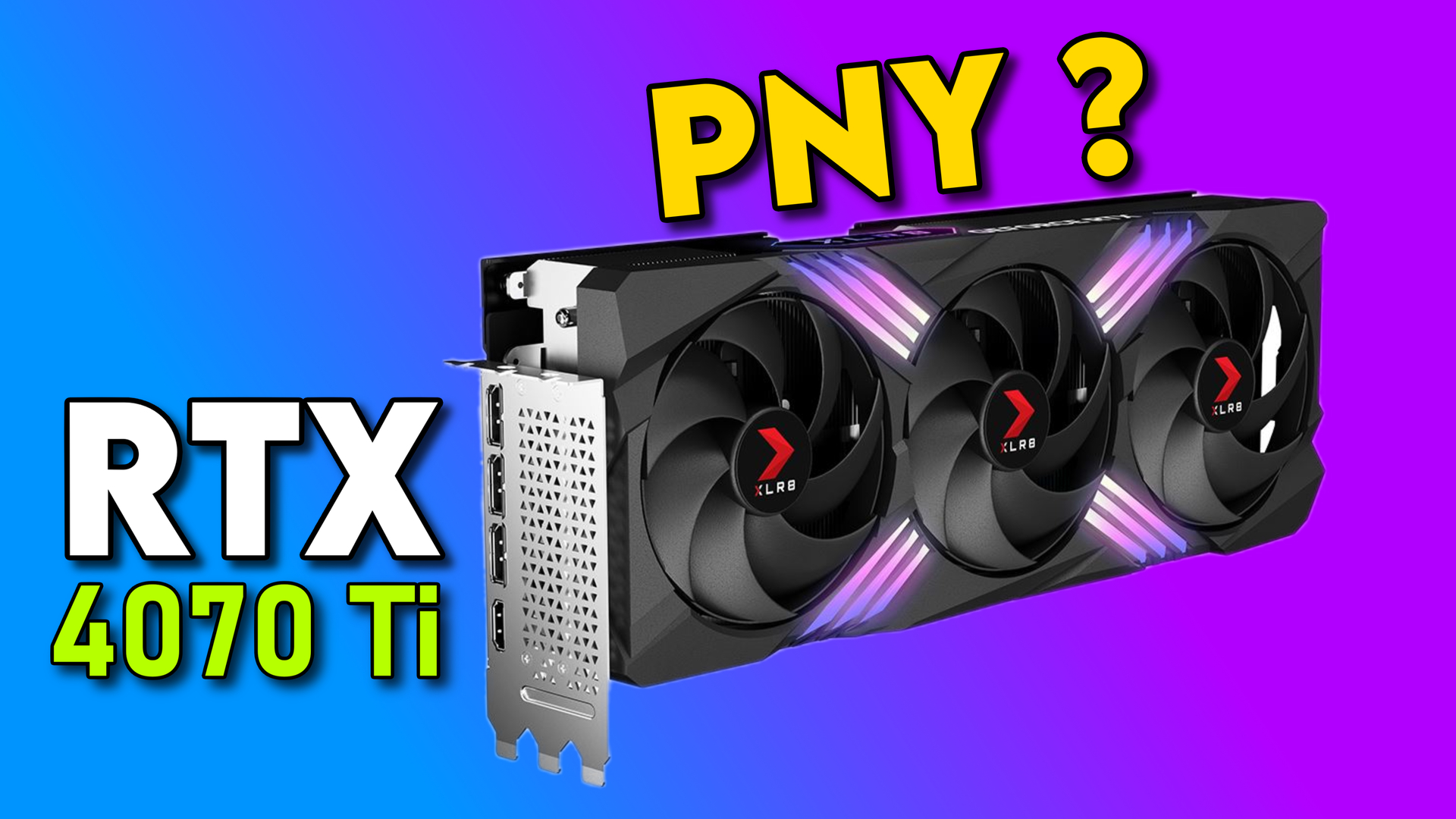 Watch PNY RTX 4070 Ti 12GB GPU Review on Amazon Live