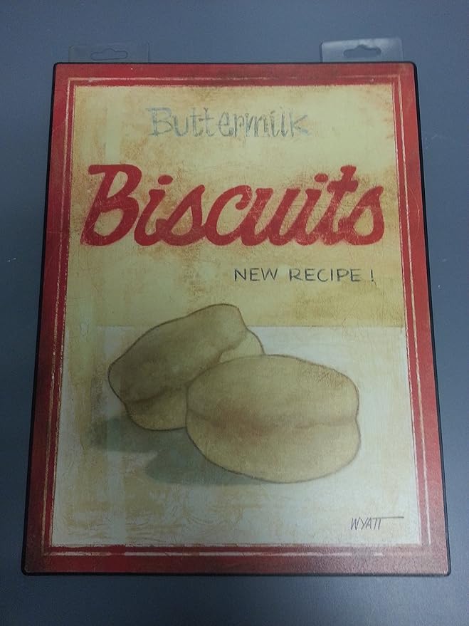 Amazon.com: 9 3/4" X 13" Vintage Decor Buttermilk Biscuits Metal Sign ...