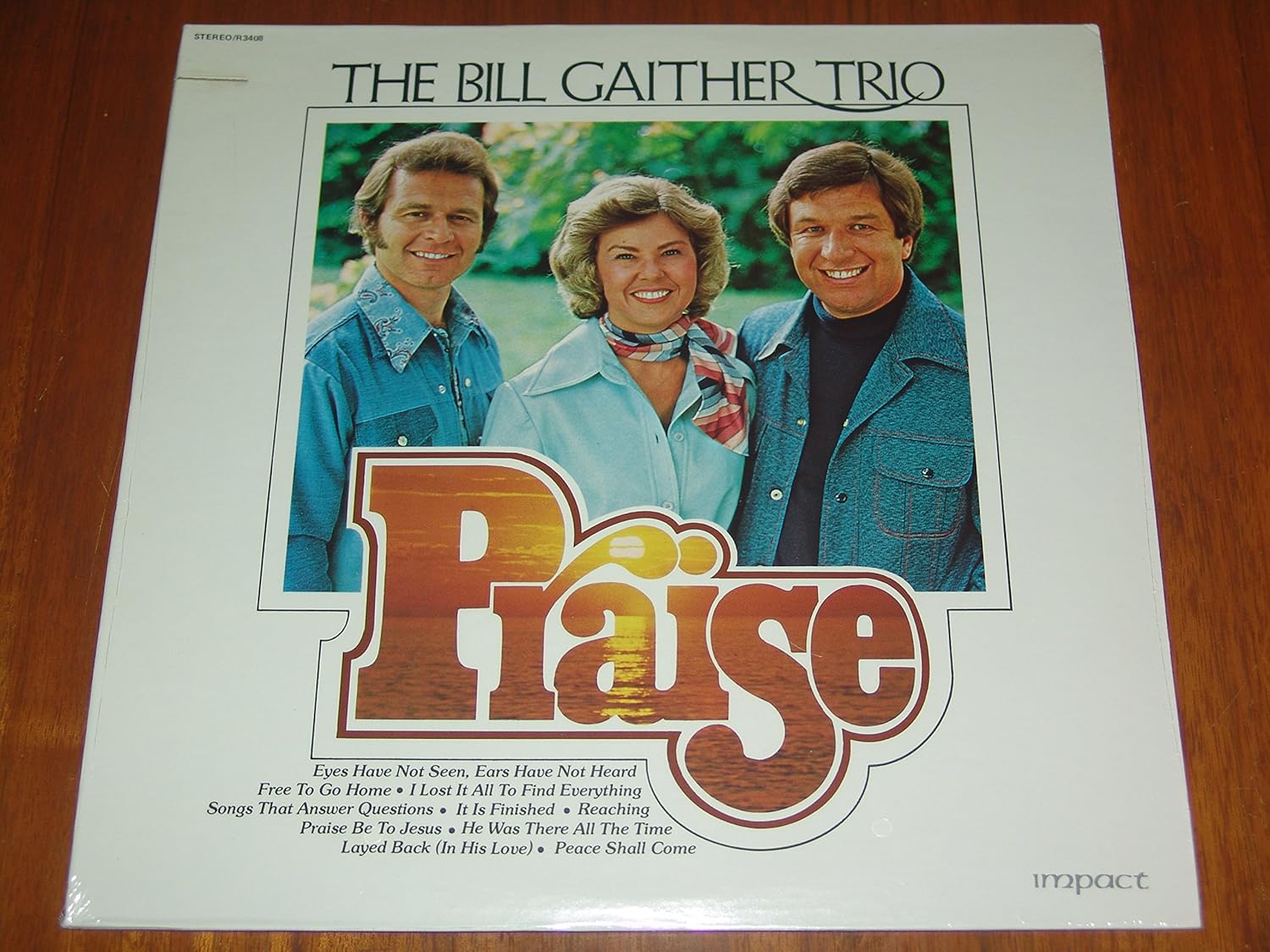 Amazon.com: BILL GAITHER TRIO - praise IMPACT 3408 (LP vinyl record ...