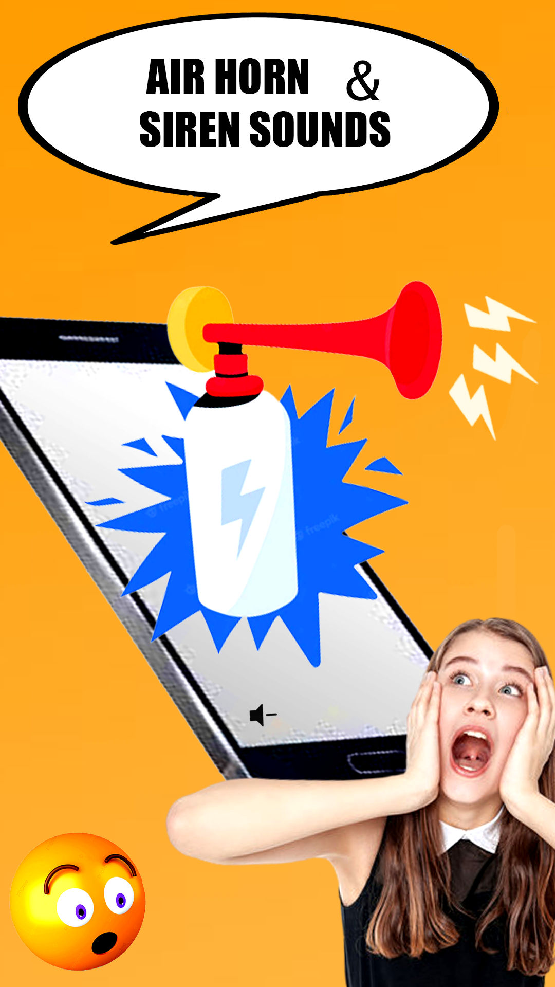 Air horn, Fart & prank sounds - Scary Monster Prank - App on Amazon ...