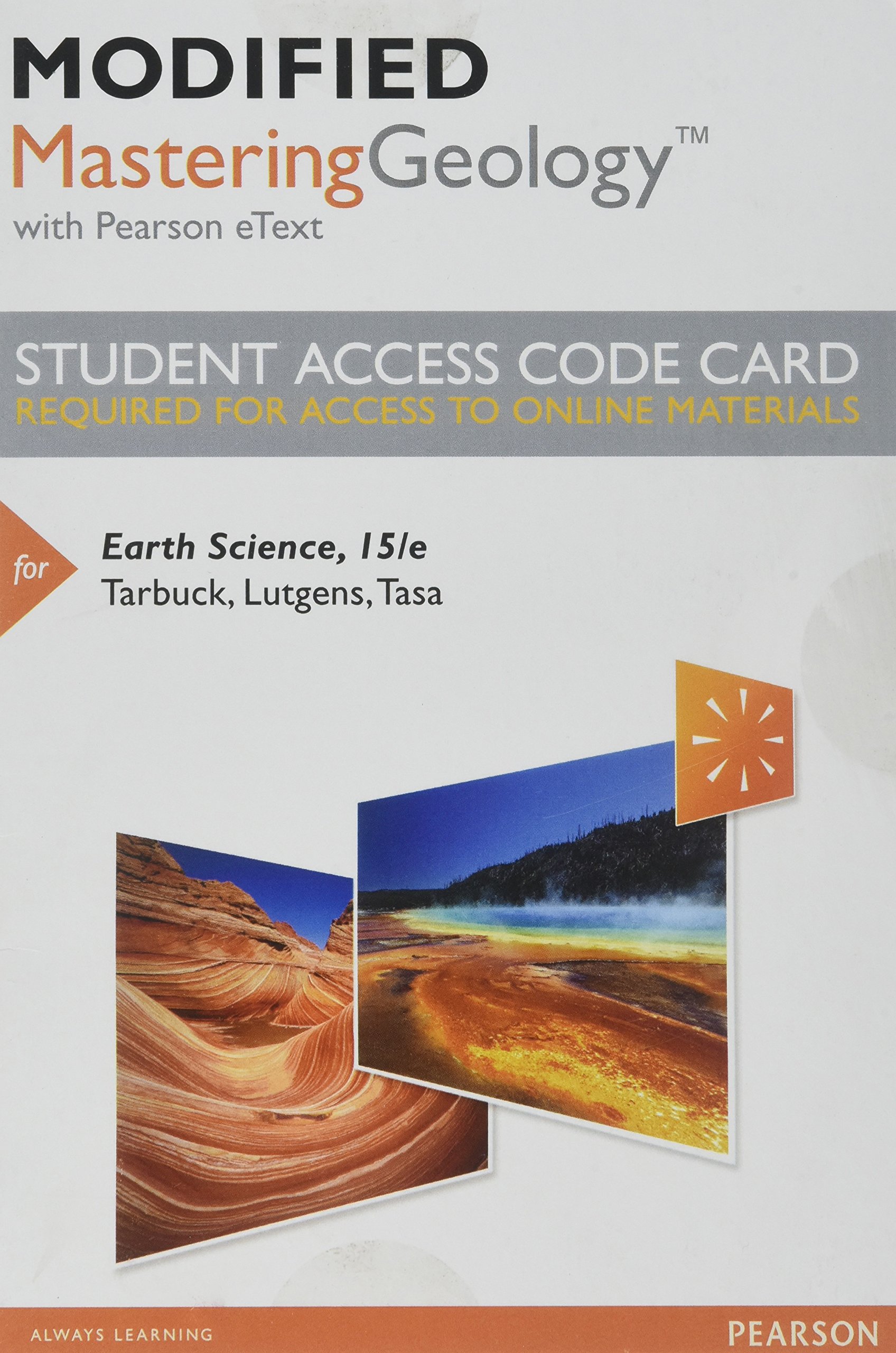 Amazon.com: Earth Science - Modified Mastering Geology with Pearson ...
