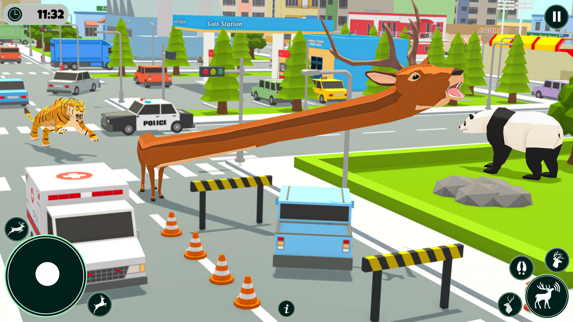 Crazy Boss Deer Animal Simulator Open World Deer Fighting & Hunting ...