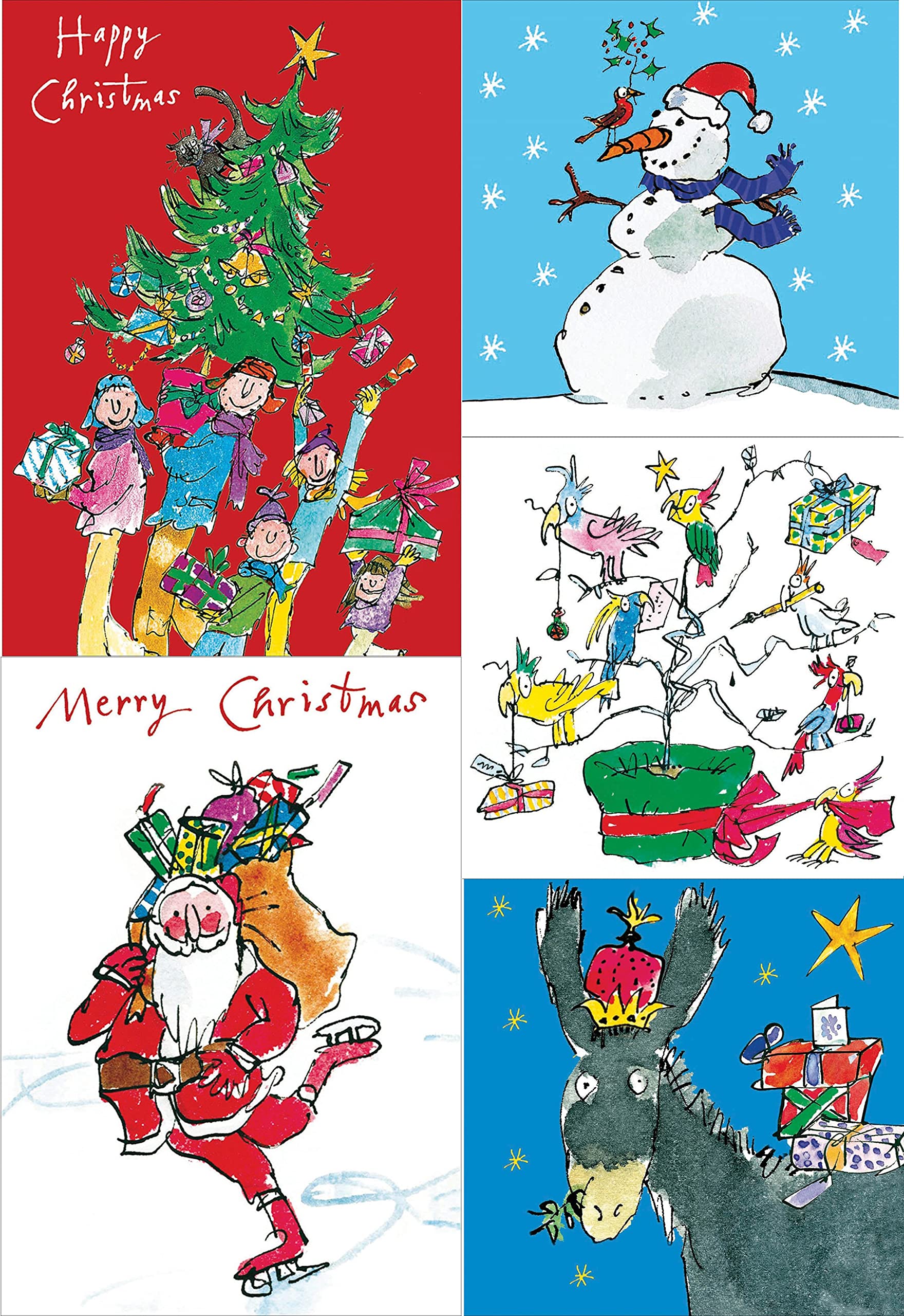 Woodmansterne Artistic Charity Christmas Cards Supporting Childline ...