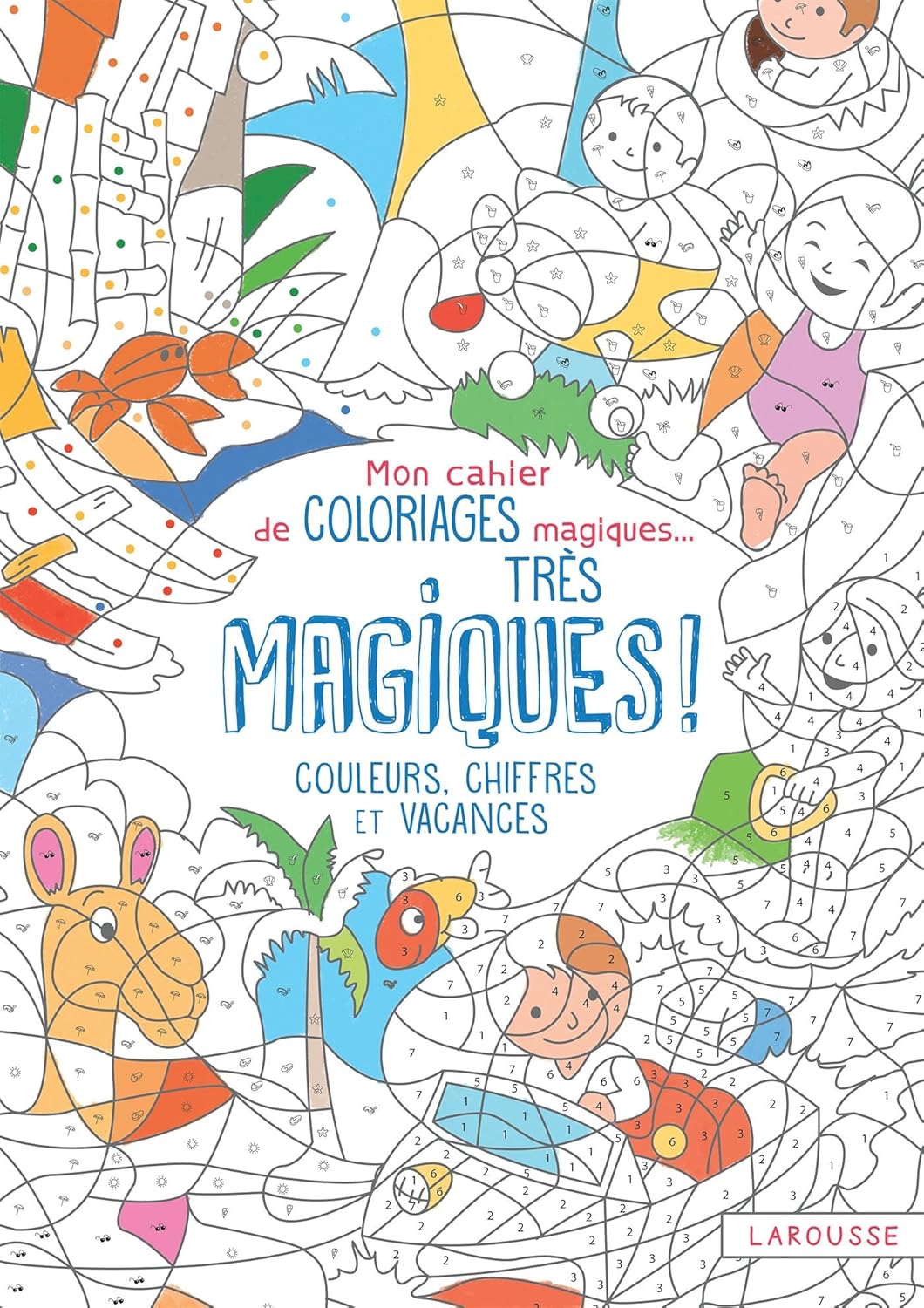 Amazon.com: mon cahier de coloriage magique, très magique ; couleurs ...