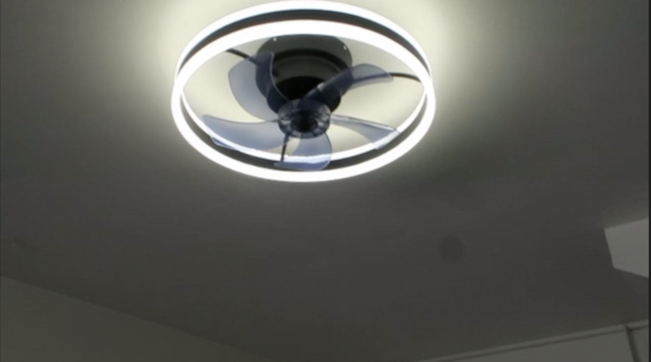 Watch Awesome LED Ceiling Fan For My Gym on Amazon Live