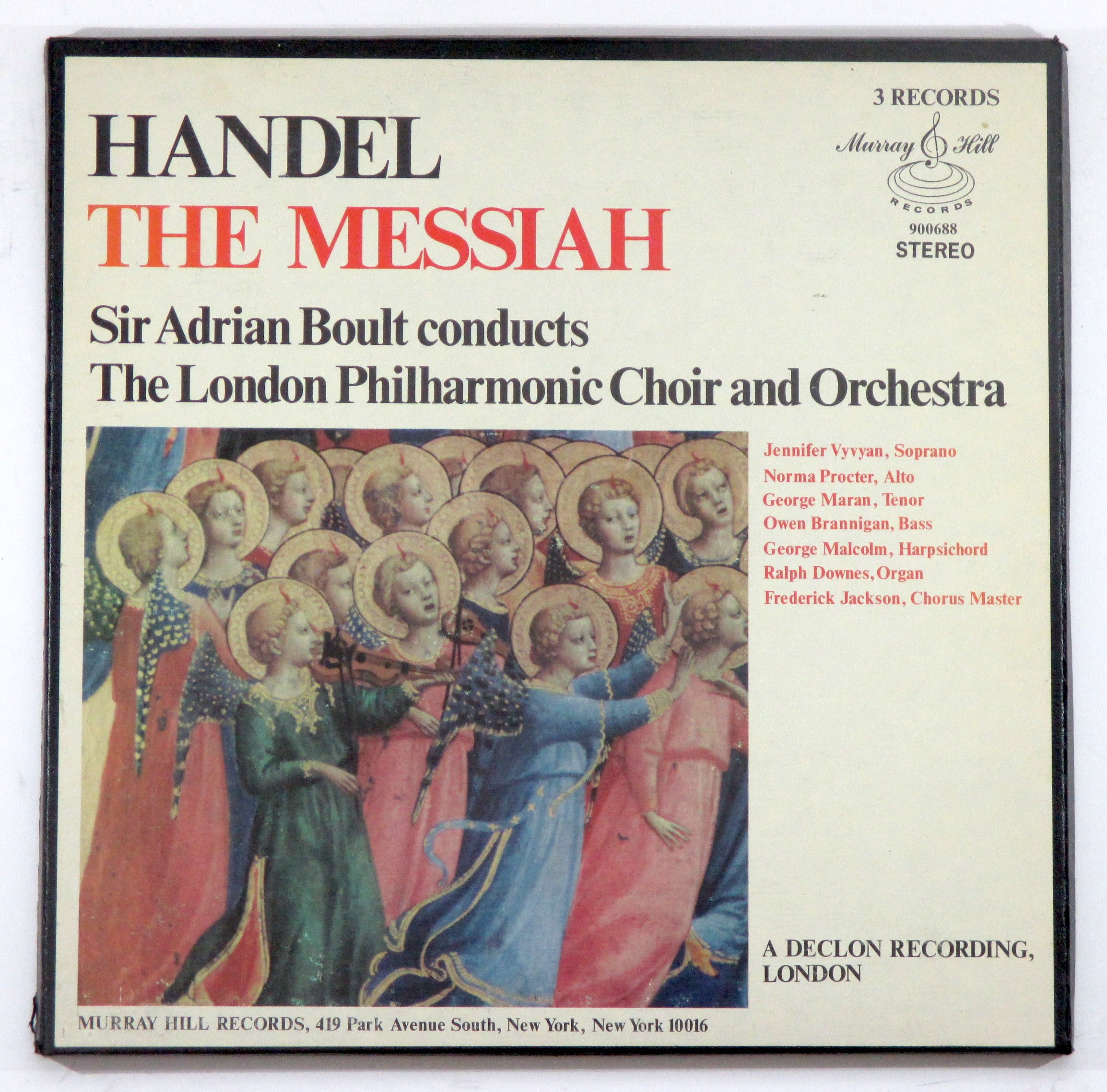 The London Philharmonic Chorus and Orchestra, Handel, The London ...