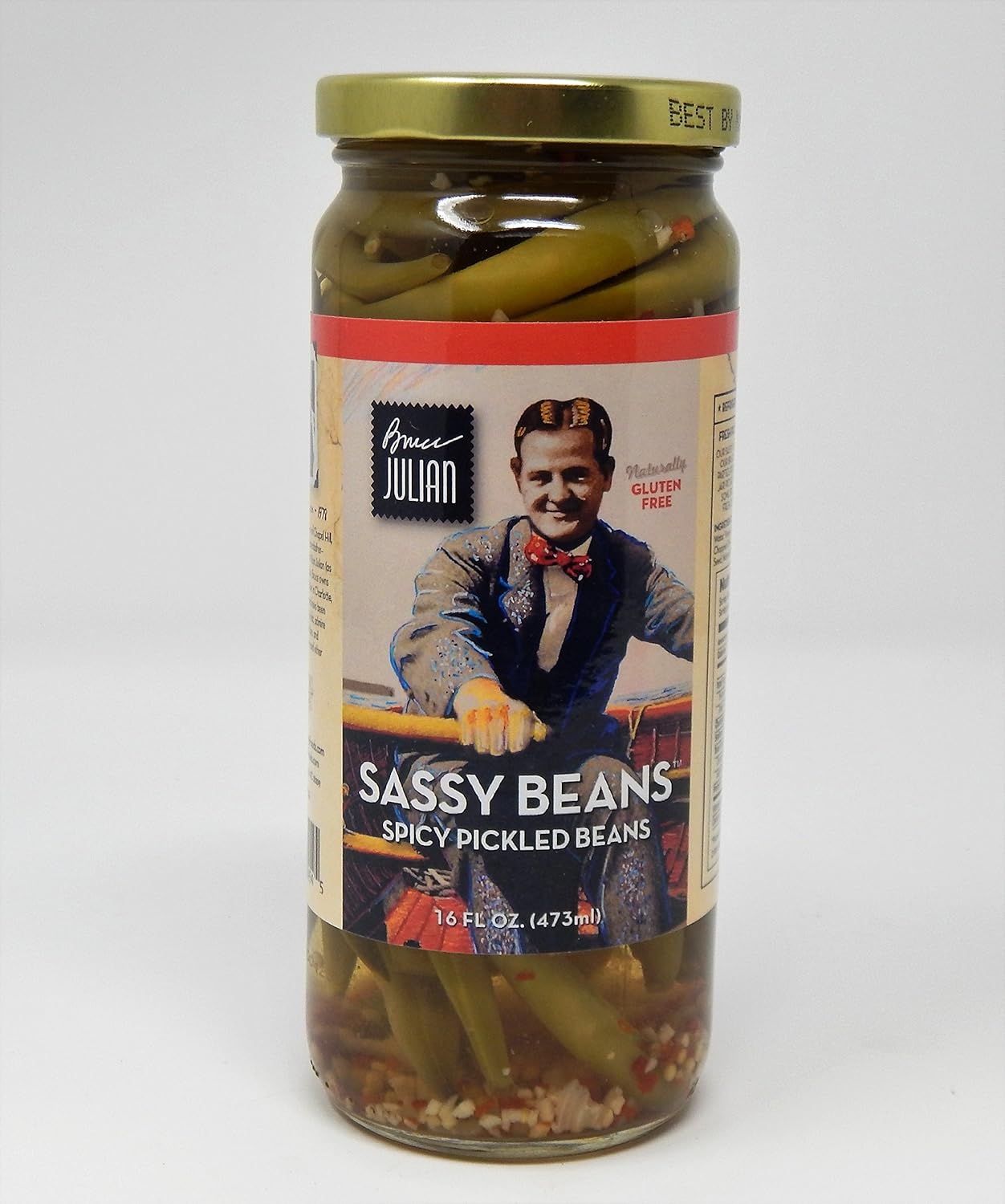 Amazon.com : Bruce Julian Sassy Pickled Veggies (Green Beans) : Grocery ...