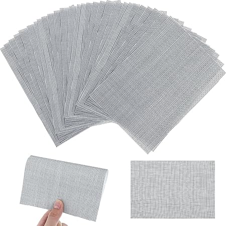 Amazon.com: 32 Pcs 5 x 7 Inch Screen Patch Screen Door Repair Kit ...