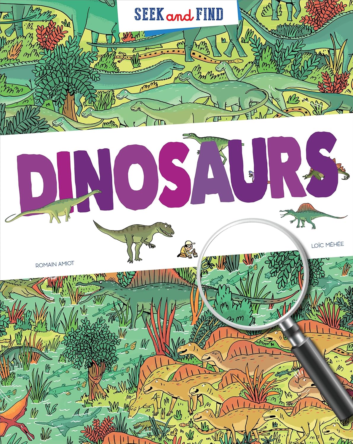 Seek & Find - Dinosaurs (Seek and Find): Romain Amiot, Loic Mehee, Loic ...
