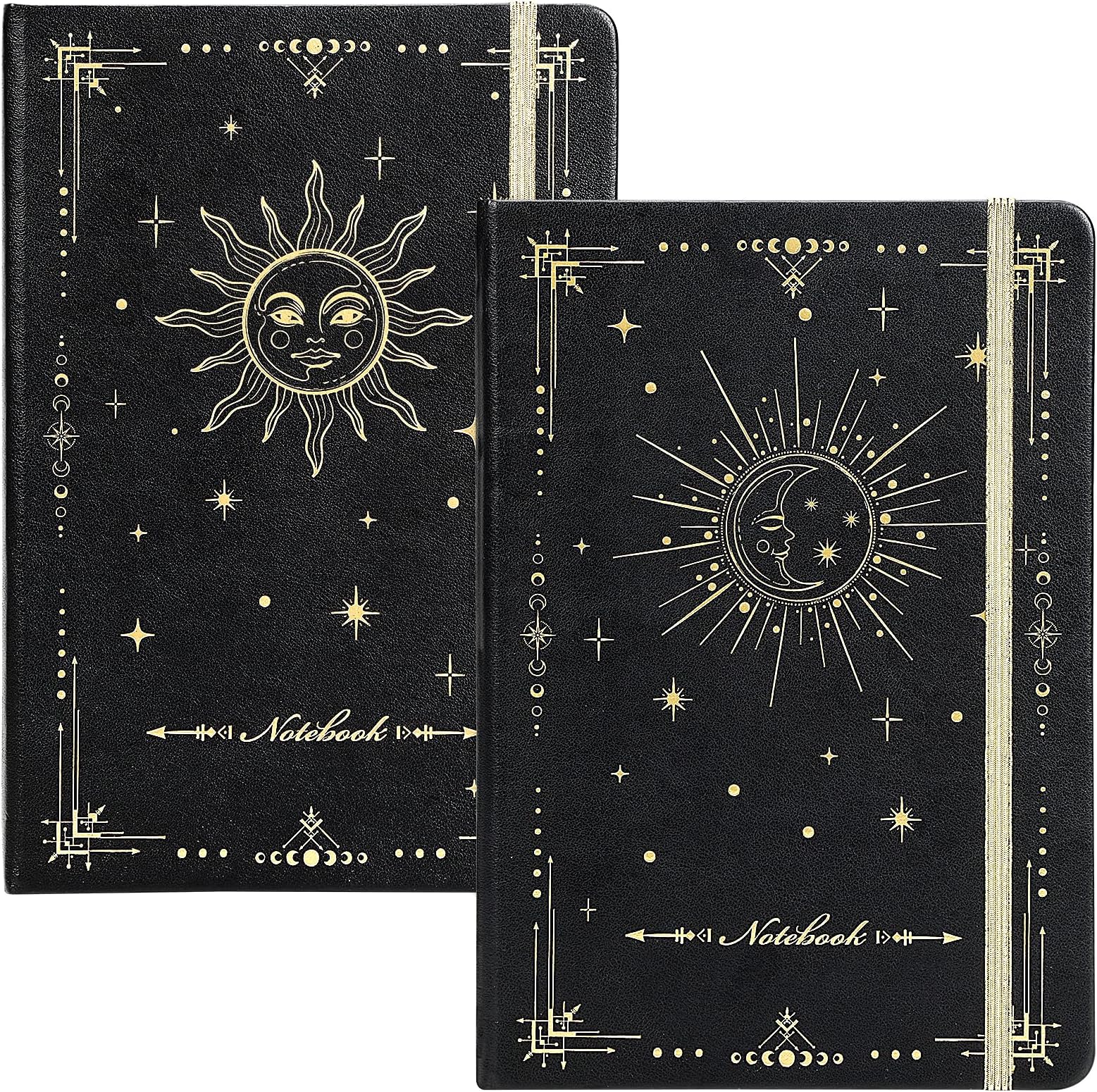 Amazon.com : EOOUT Journals for Writing, 2 Pack Journal, A5 Hardcover ...